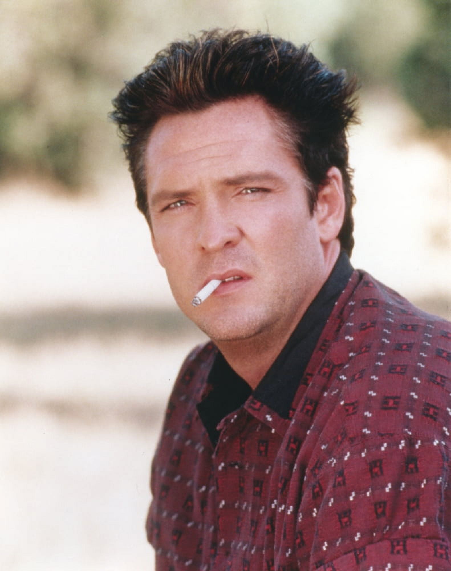 Michael Madsen Posed in polo shirt with Cigarette Photo Print (8 x 10 ...