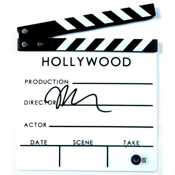 Michael Mann Signed Autograph Movie Clapper Heat Collateral Director ...
