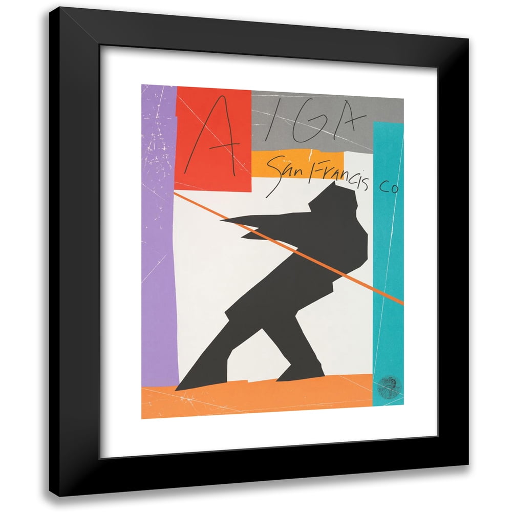 Michael Manwaring 15x18 Black Modern Framed Museum Art Print Titled ...