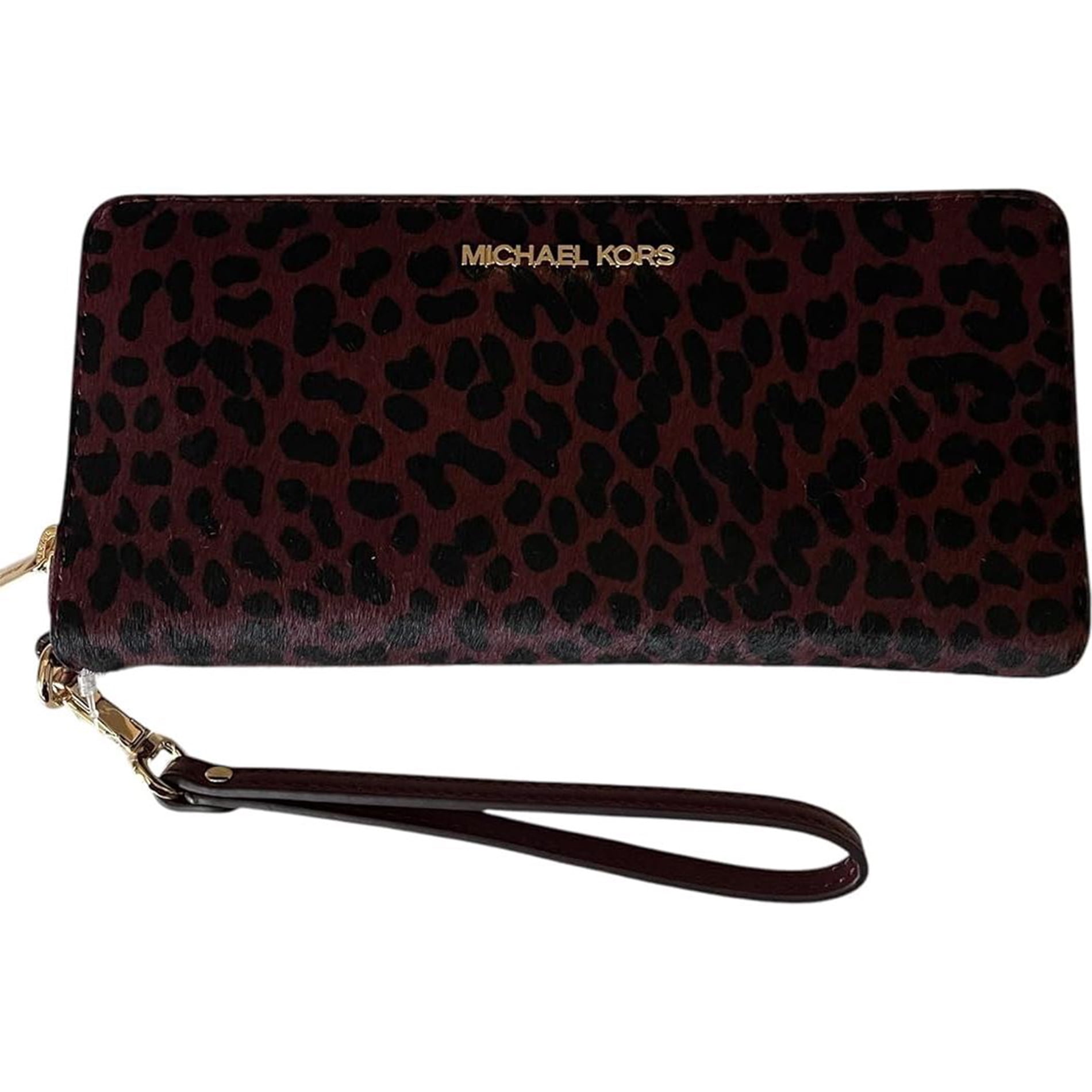 Michael Michael Kors Women's Jet Set Travel Large Continental Leather ...