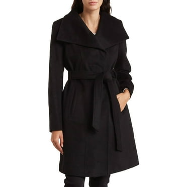 Michael Michael Kors Women's Chocolate Brown 3/4 Down Puffer Coat with Hood (S) - Walmart.com