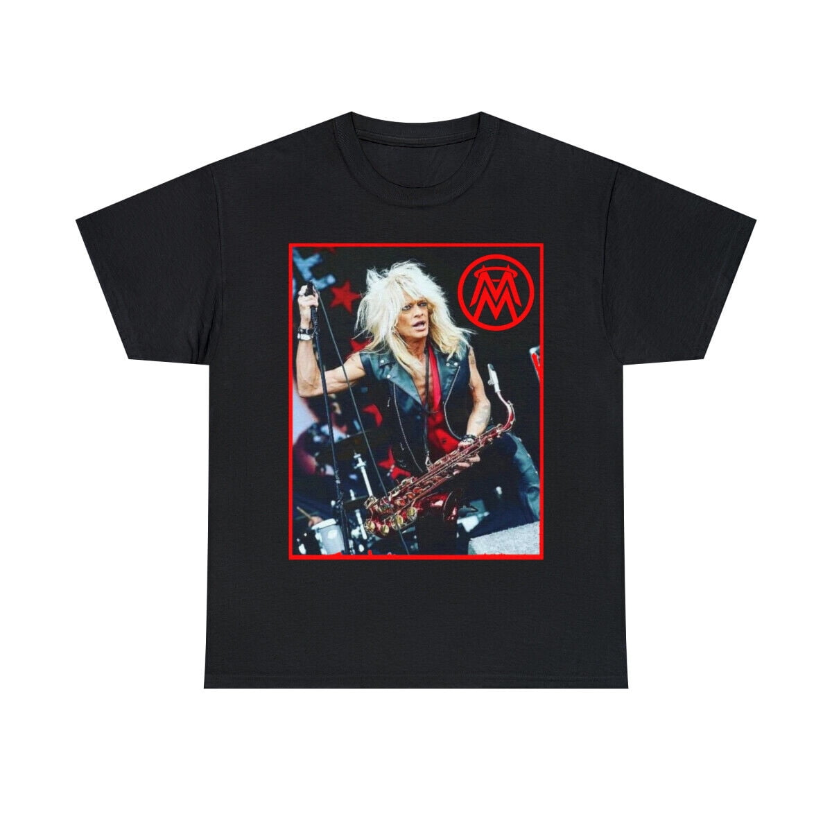 Michael Monroe of Hanoi Rocks Short Sleeve Tee - Walmart.com
