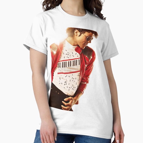 Michael Movie It Red Leather Jacket Cinema Biopic Fan T-Shirt - Walmart.com