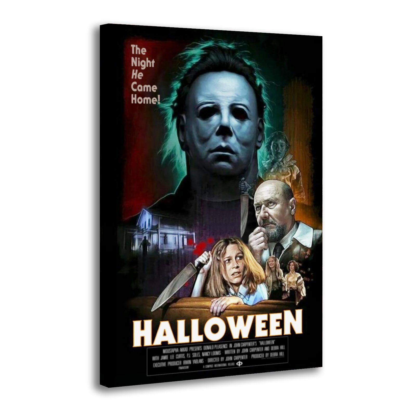 Michael Myer Halloween Horror Movies Canvas Art Poster and Wall Art ...