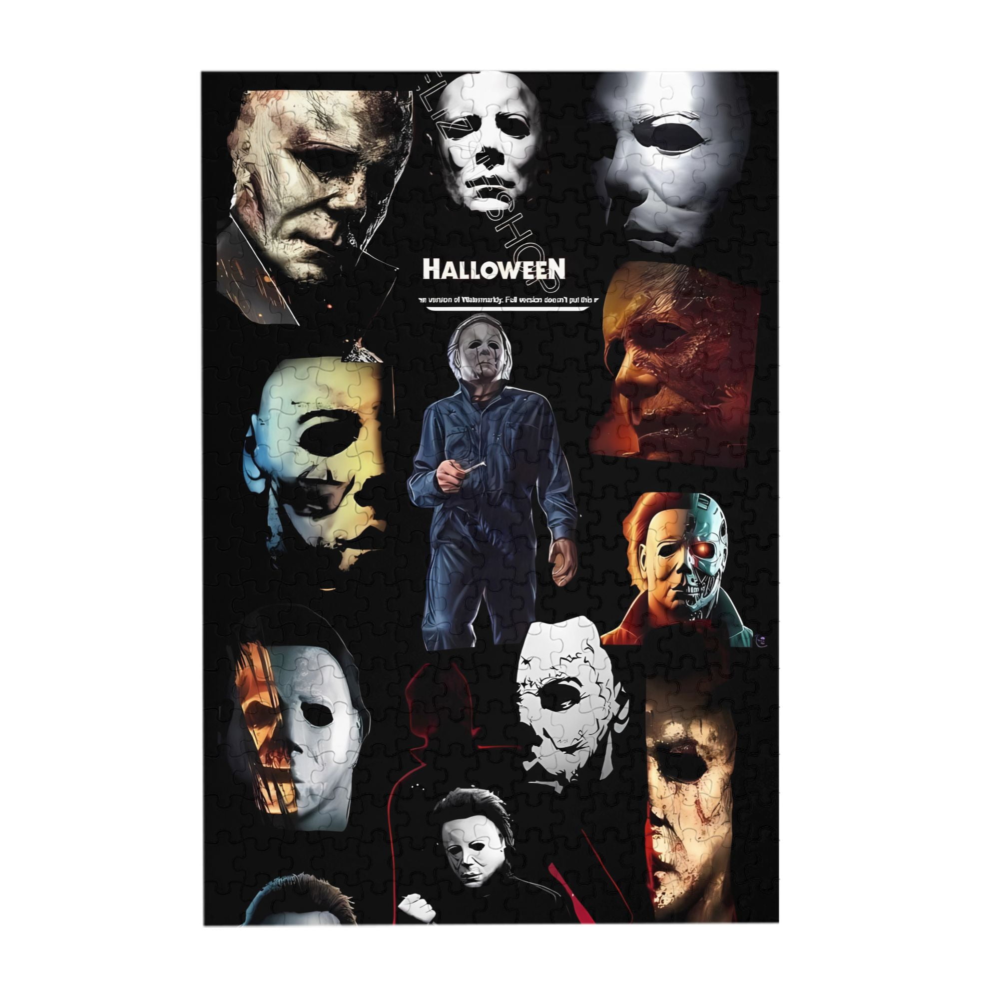 Michael Myers 300 Piece Puzzles, Wooden Jigsaw Puzzle, Fun And ...