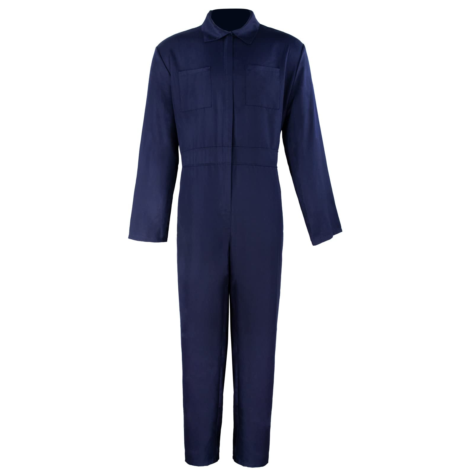 Michael Myers Adult Coverall Costume, Men's Halloween Party Jumpsuit SM ...