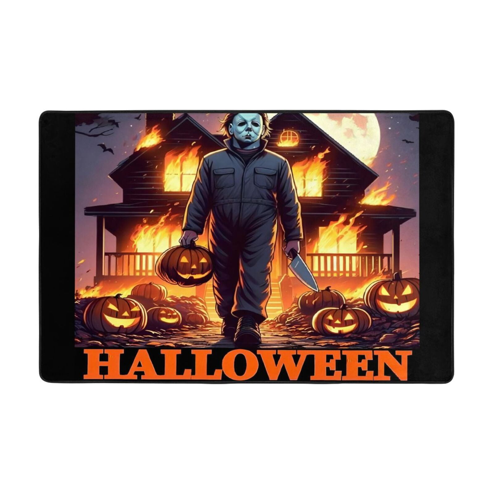 Michael Myers Area Rugs for Living Room Bedroom Washable Large Floor ...