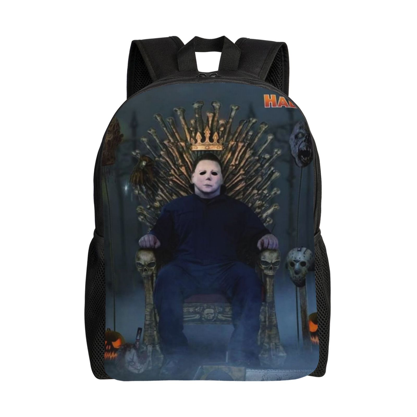 Michael Myers Backpack For Boys Horror Movie School Bag Kids Backpack ...