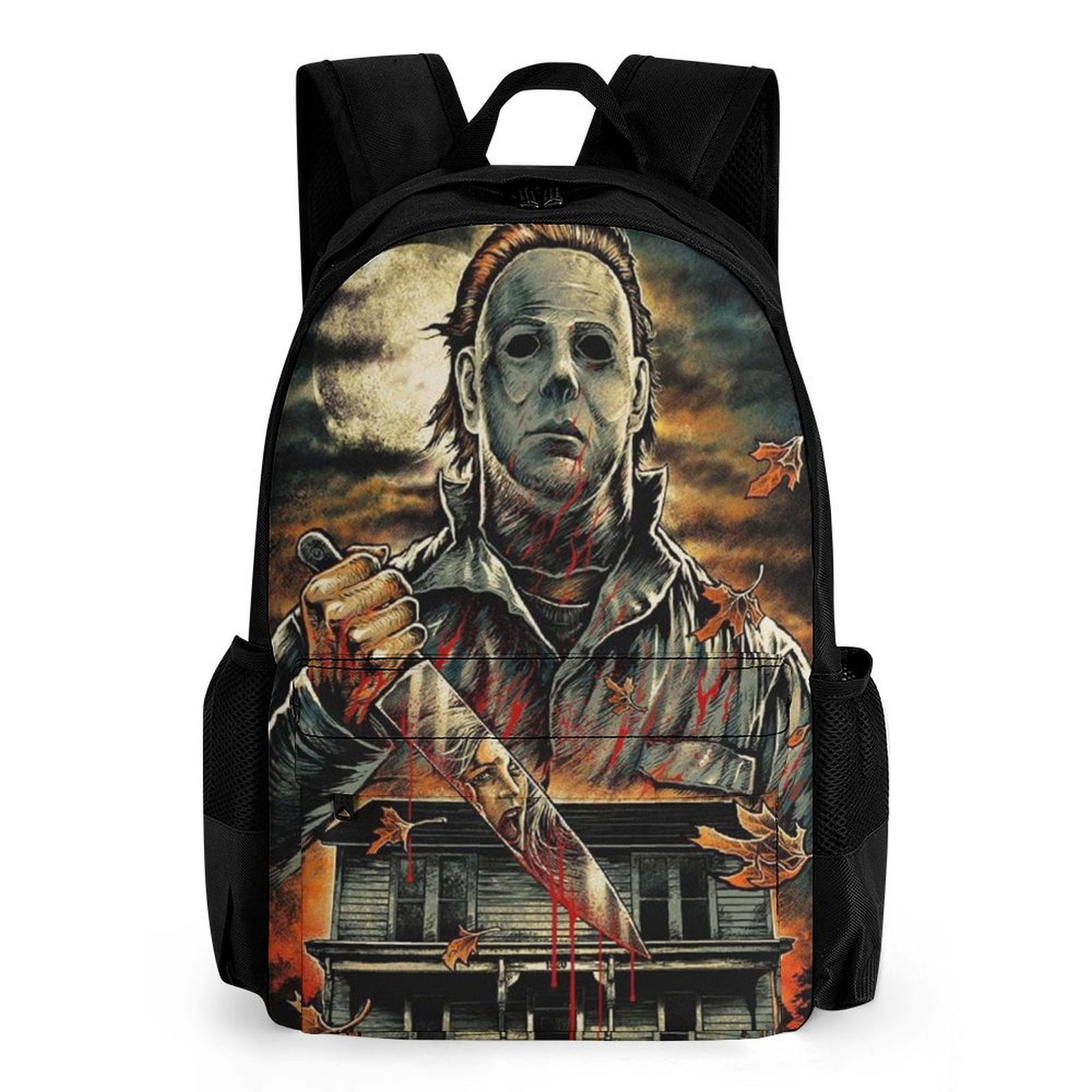 Michael Myers Backpack Laptop Bag Large Capacity Multipurpose Daypack ...