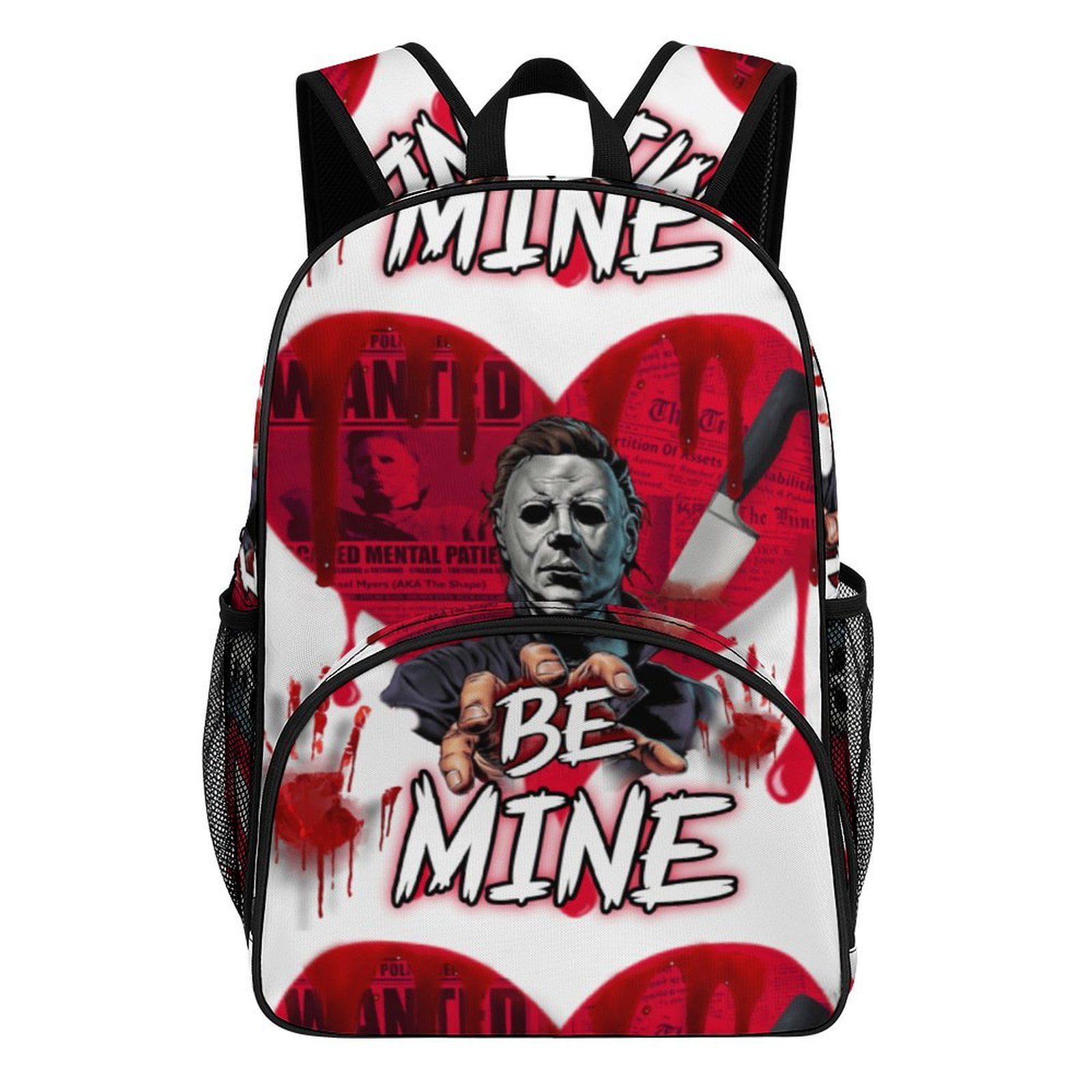 Michael Myers Backpack Stylish College Daypack Cute Travel Carry On Bag ...