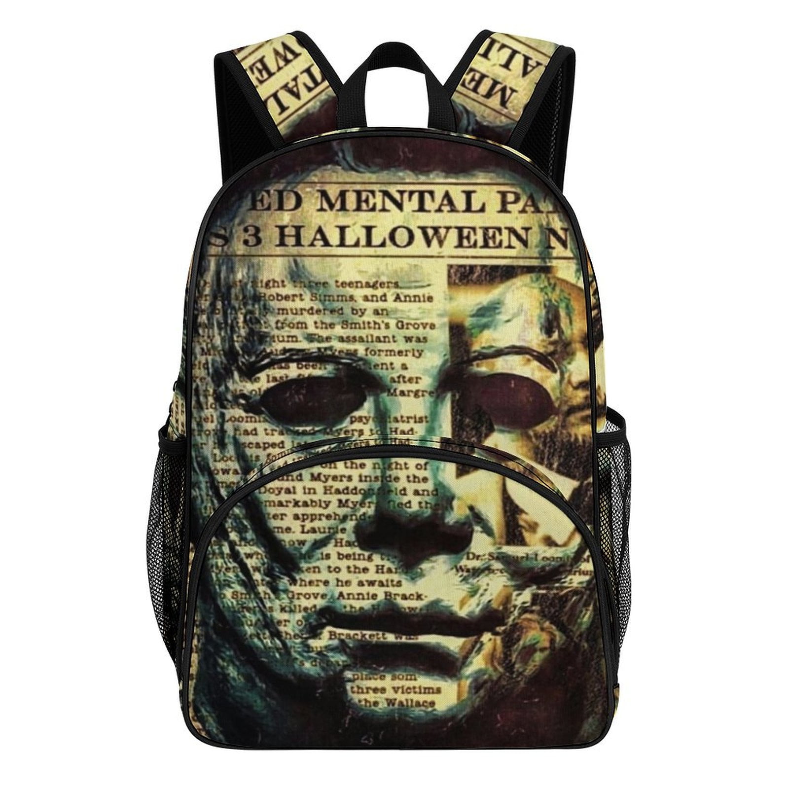 Michael Myers Backpack Stylish College Daypack Cute Travel Carry On Bag ...