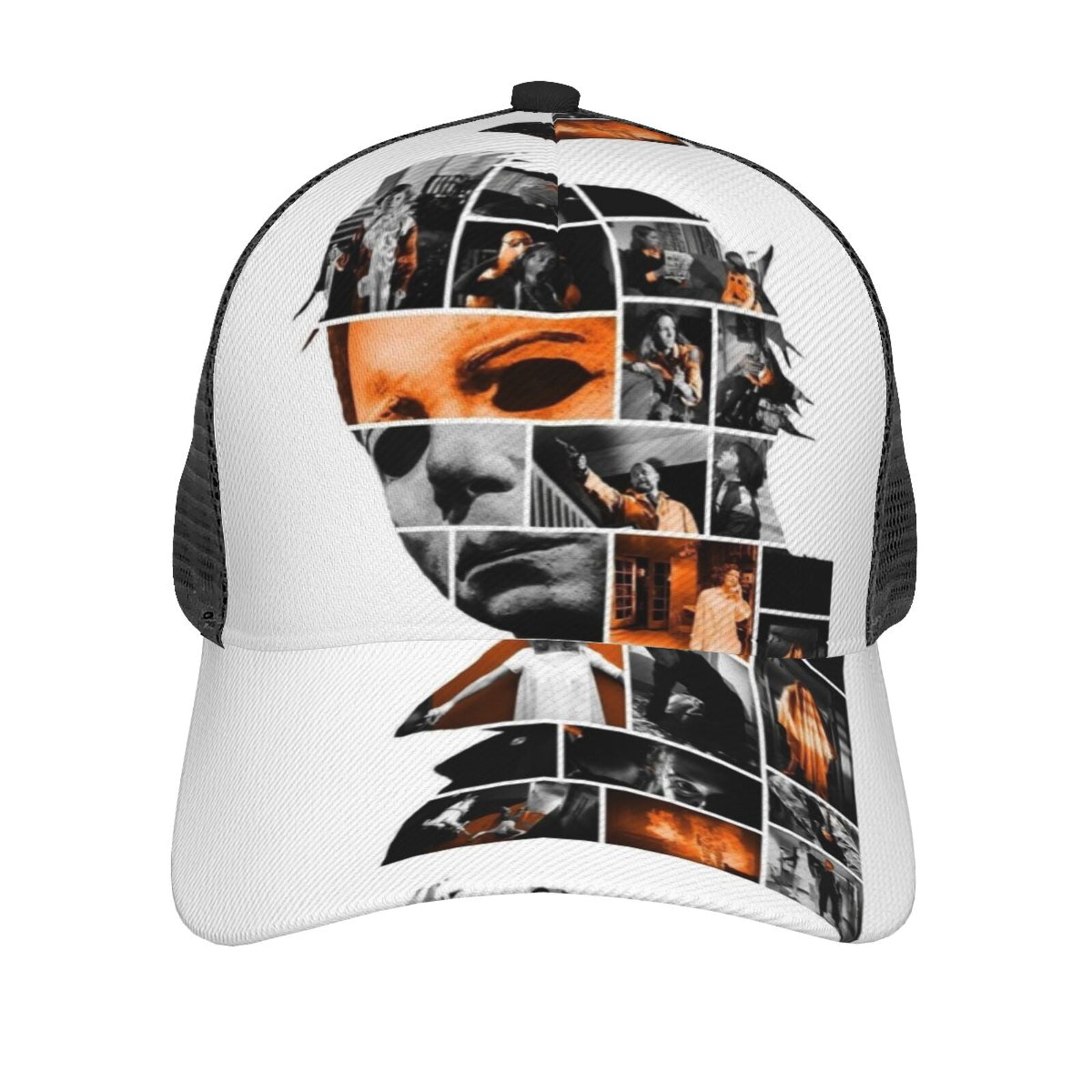 Michael Myers Baseball Caps Casual Fishing Sun Hat Mesh Back Adjustable ...