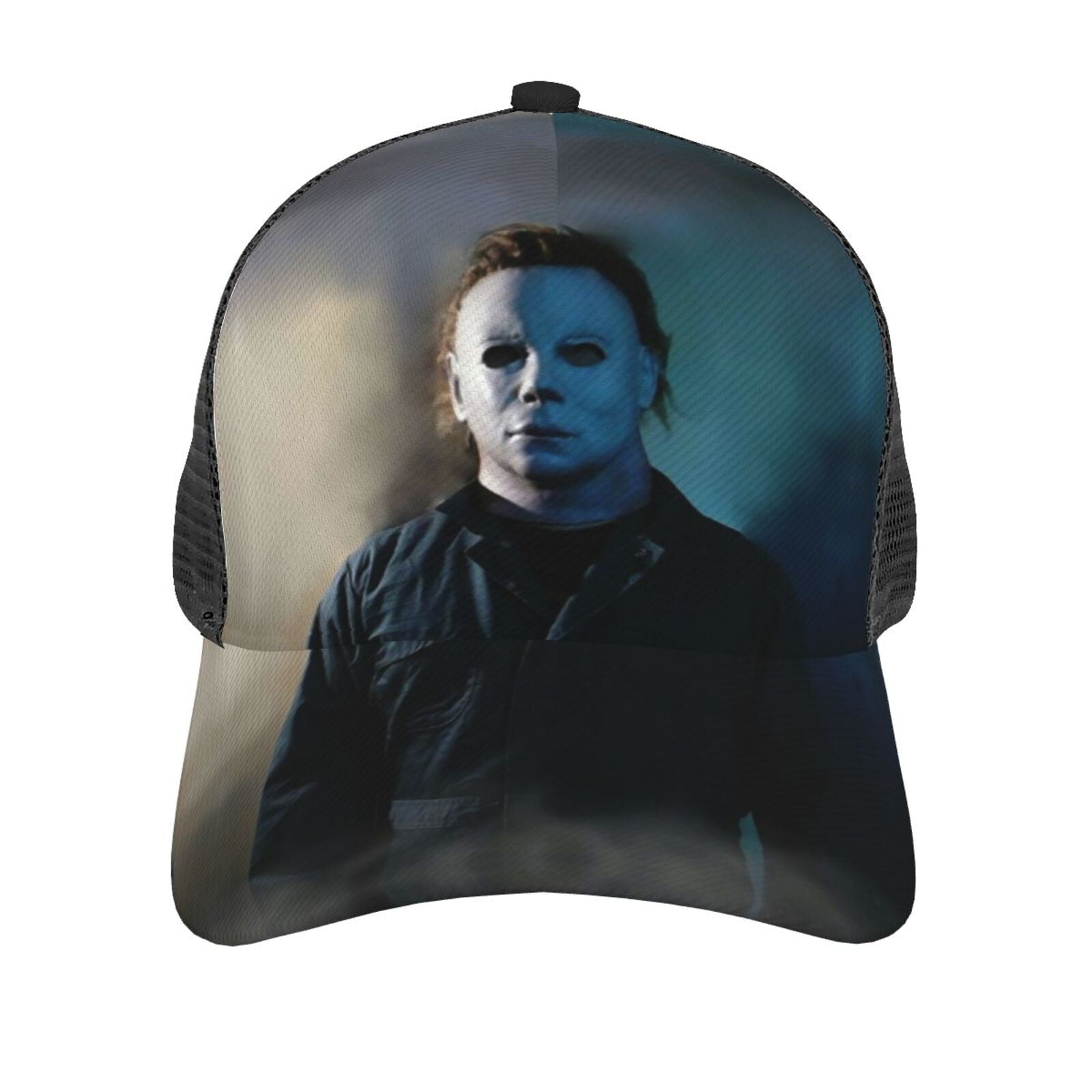Michael Myers Baseball Caps Casual Fishing Sun Hat Mesh Back Adjustable ...