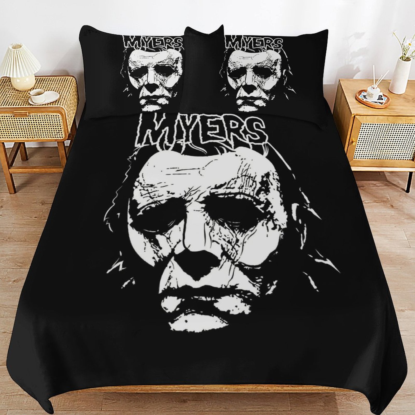 Michael Myers Bed Duvet Cover Microfiber Bedding Sets 3D Printed ...