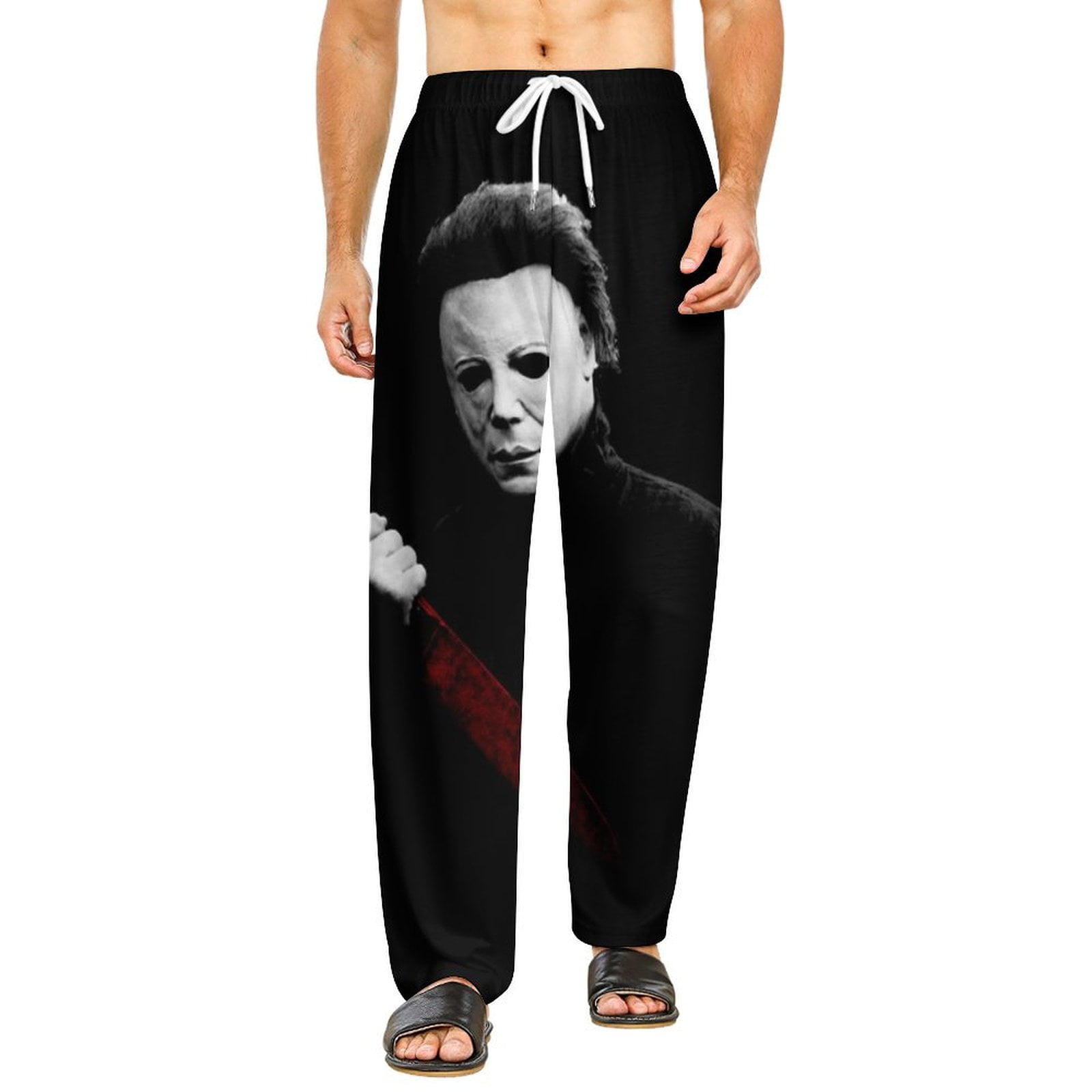Michael Myers Blood Unisex Pajama Pants Bottoms Daily Cozy Soft Lounge ...