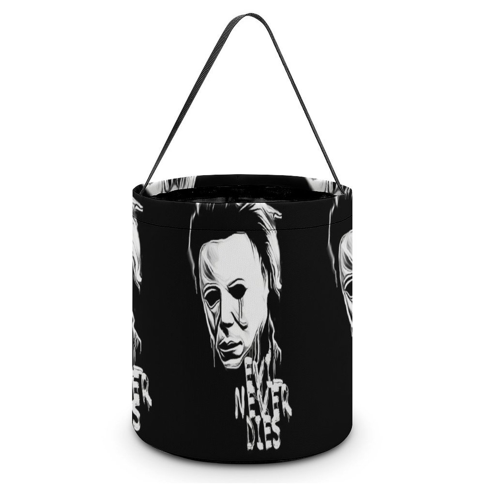 Michael Myers Candy Tote Bags Halloween Trick or Treat Bucket Bag ...