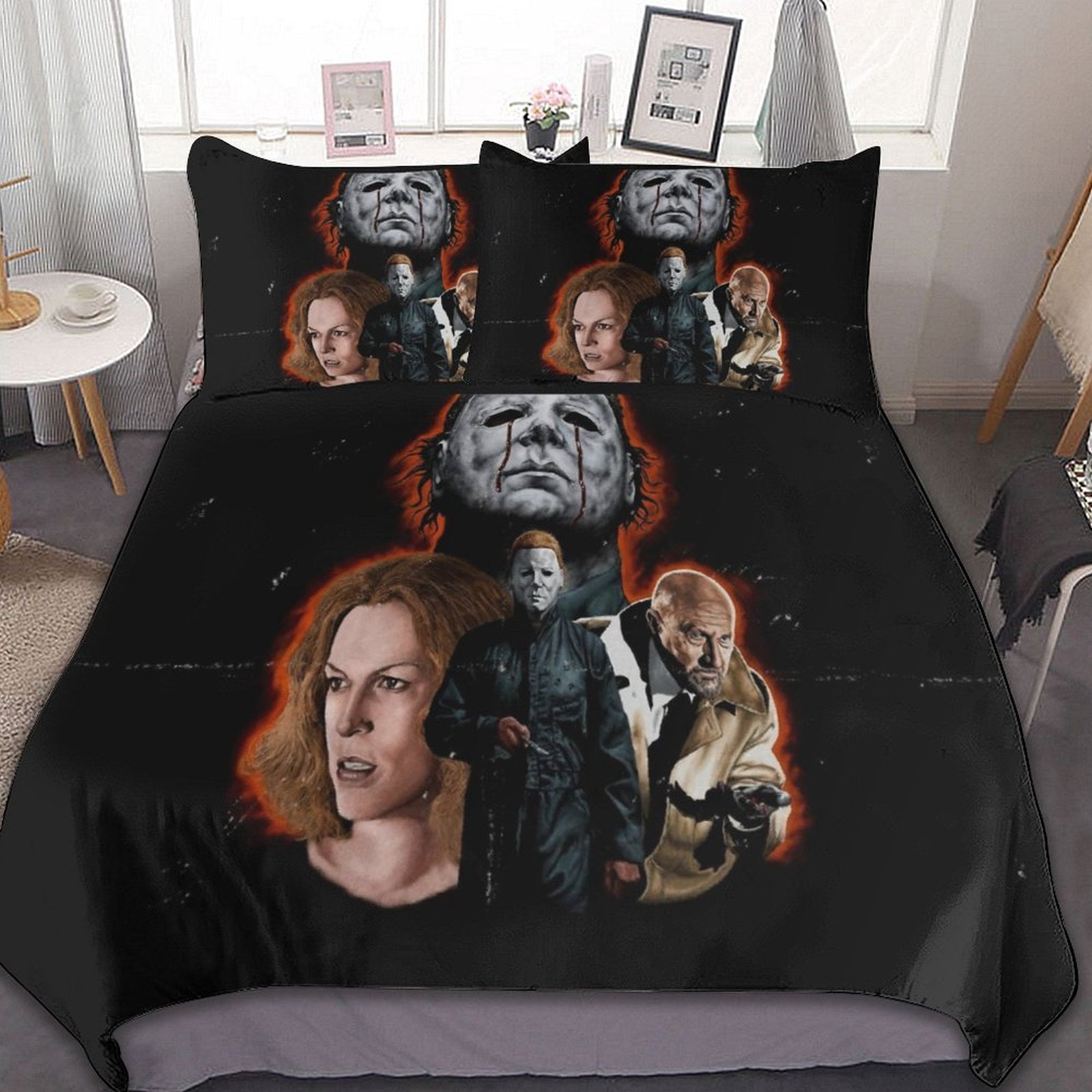 Michael Myers Characters 3 Piece Bedding Sets Decor Comforter Sets With ...