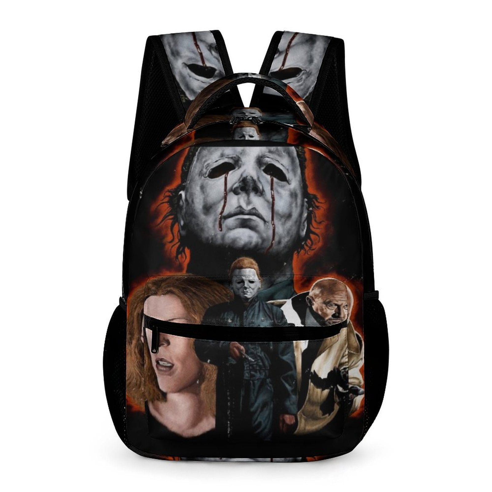 Michael Myers Characters Backpack Daypack Schoolbag Student Bookbag ...