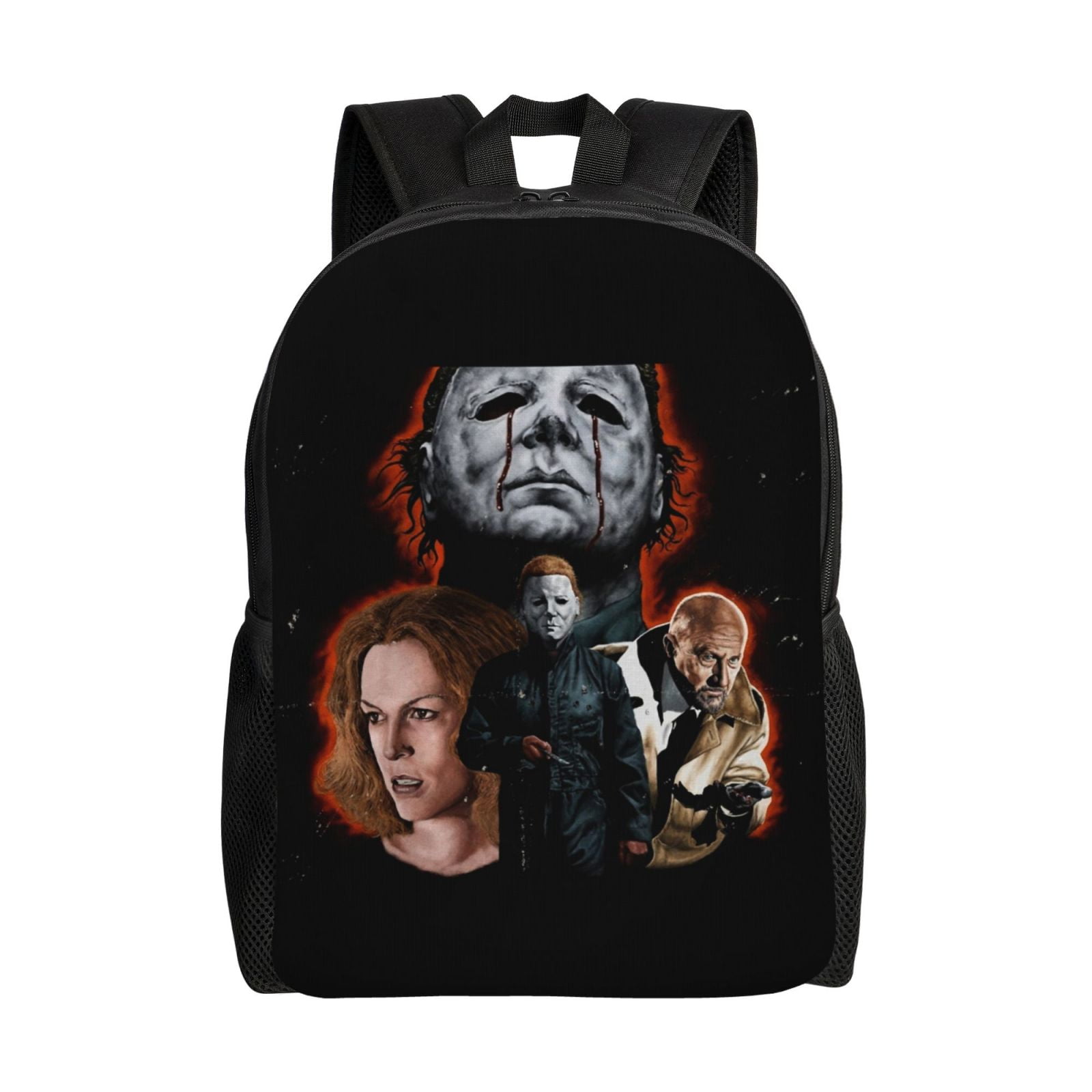 Michael Myers Characters Backpack Laptop School Bag Student Satchel ...