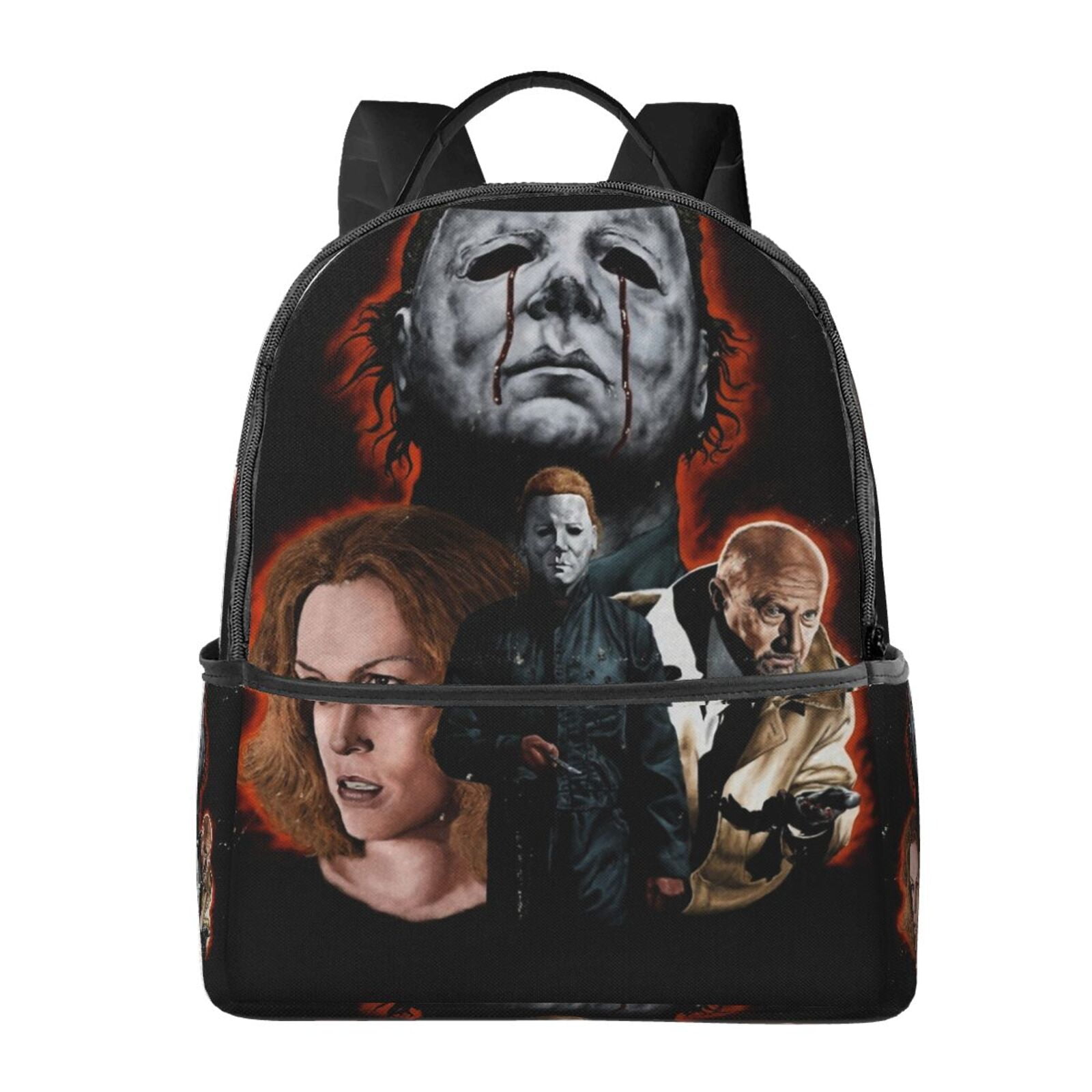 Michael Myers Characters Backpack School Bag Bookbag Satchel Large ...