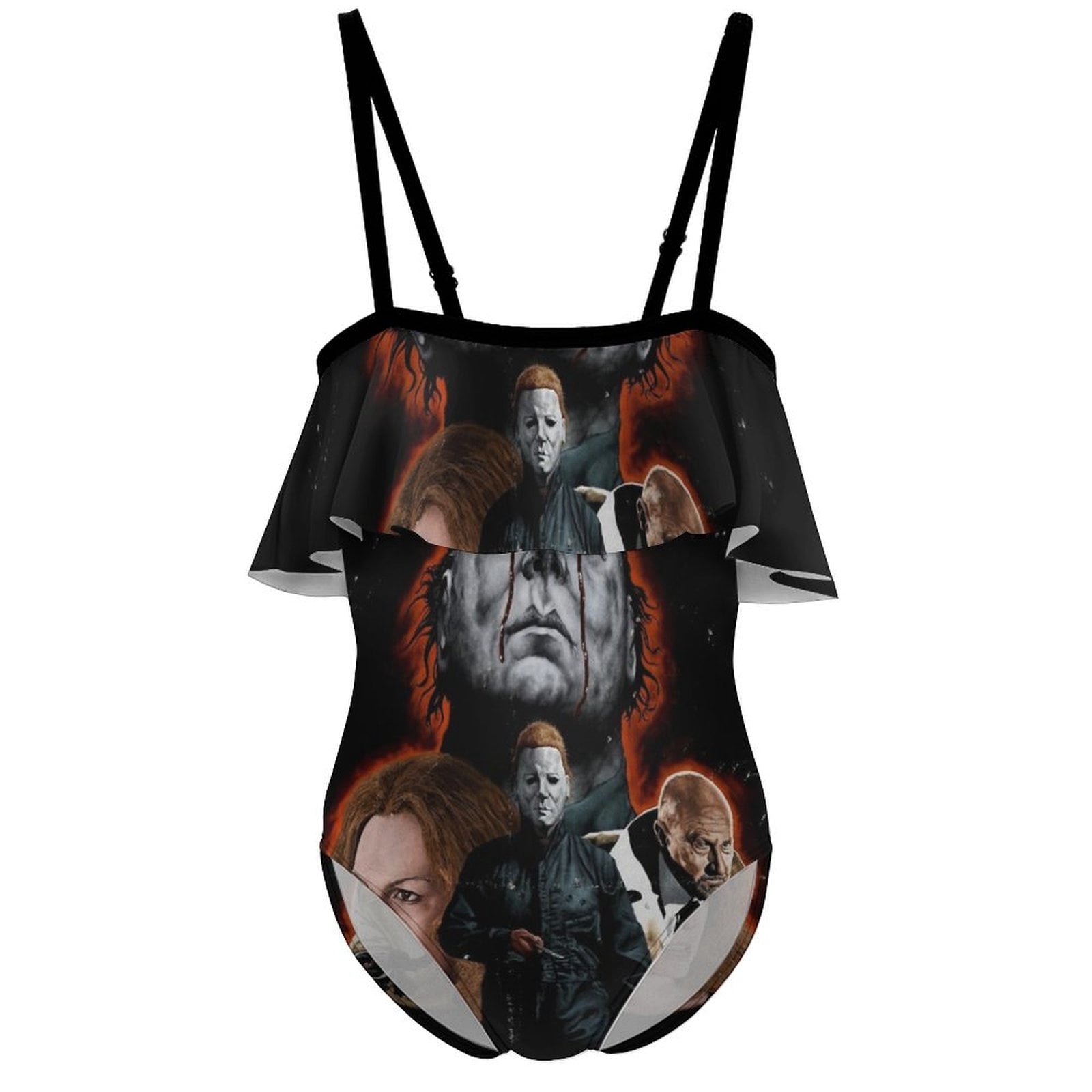 Michael Myers Characters Kids One-piece Swimsuit Adjustable Off ...