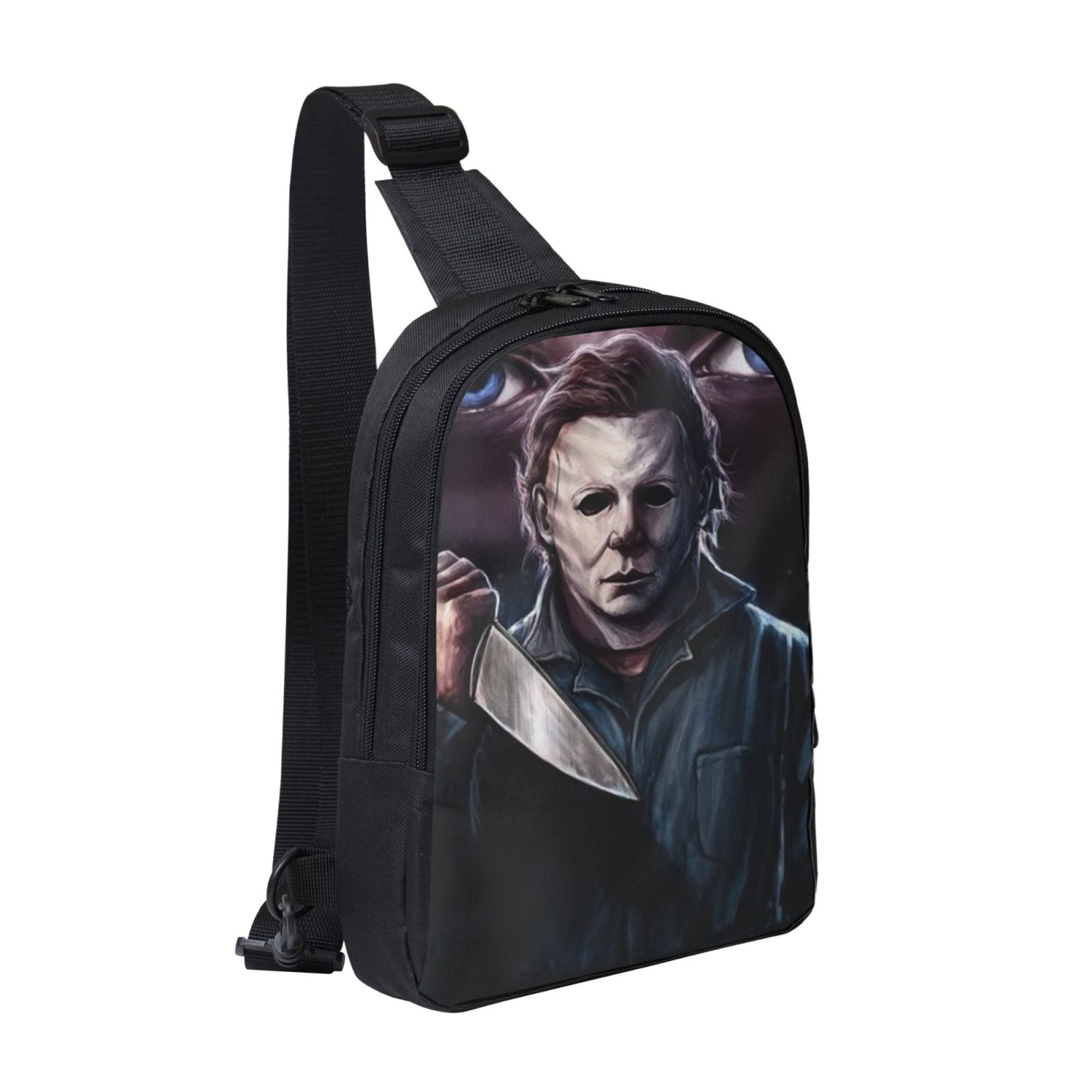 Michael Myers Chest Bag Diagonally Crossbody Sling Bag Fashion Backpack ...