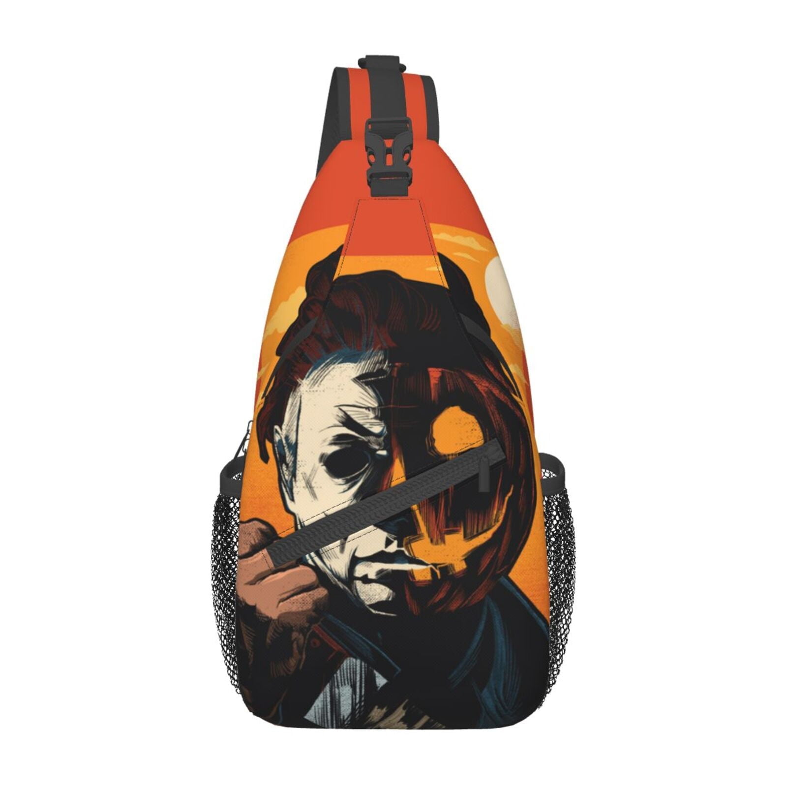 Michael Myers Chest Bags Crossbody Sling Backpack Unisex Travel Hiking ...