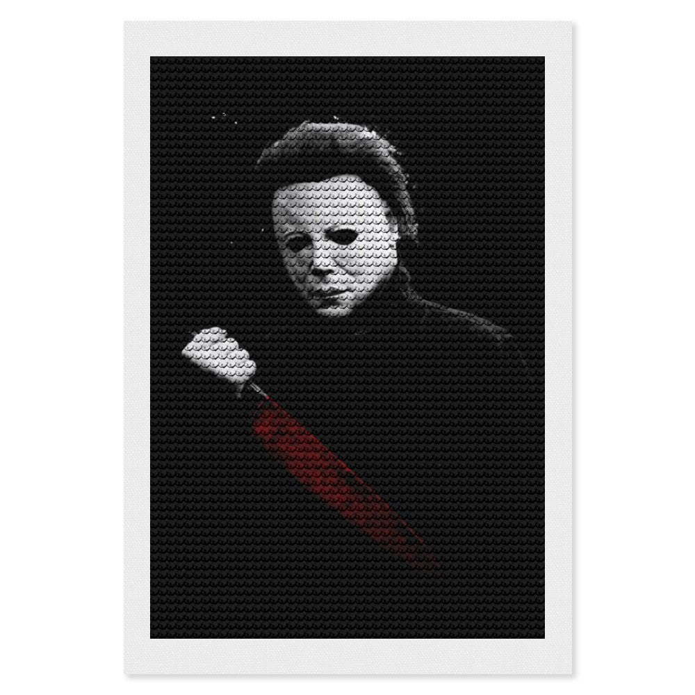 Michael Myers Diamond Art Kits for Adults Cartoon 5D DIY Diamond Art ...
