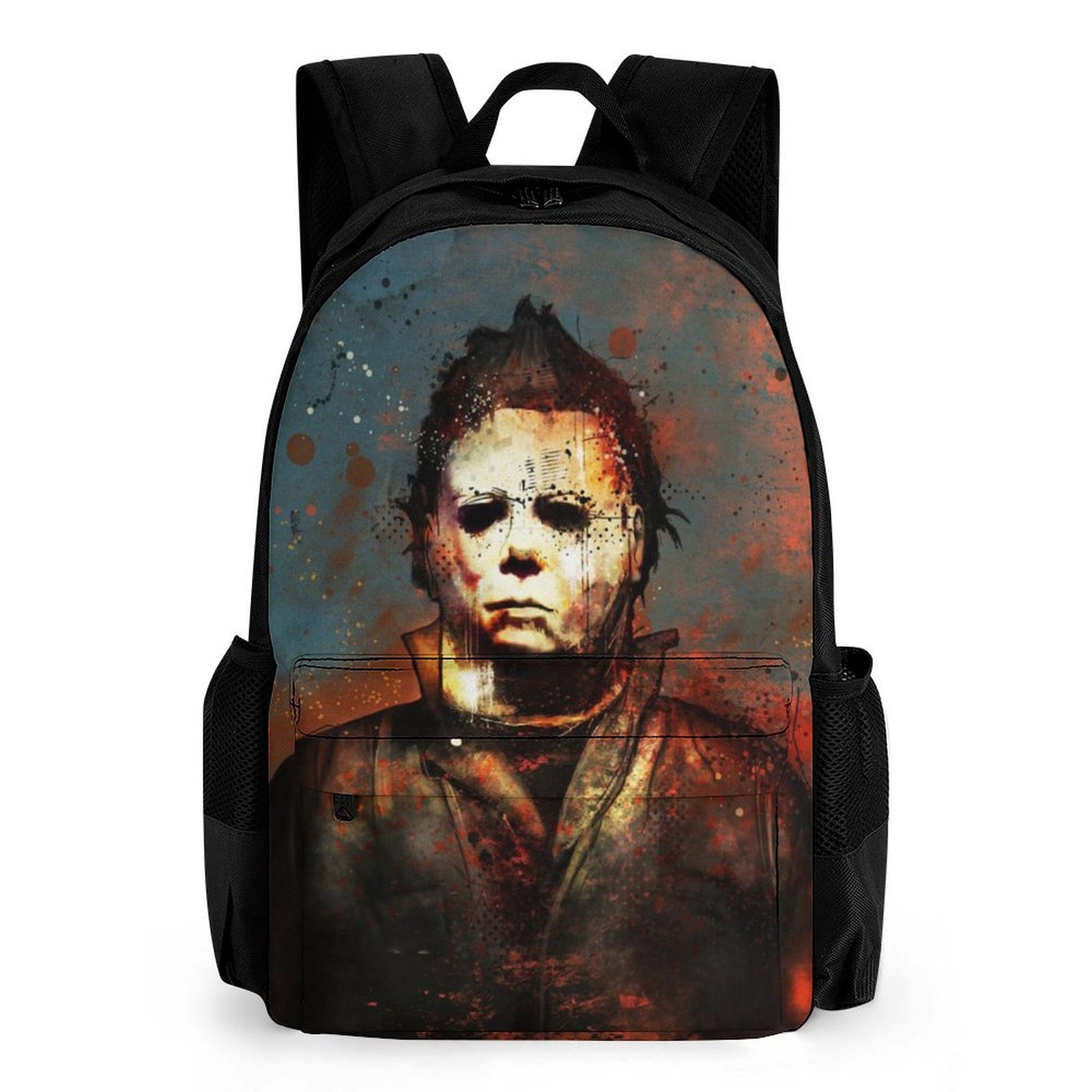 Michael Myers Film Backpack Laptop Bag Large Capacity Multipurpose ...