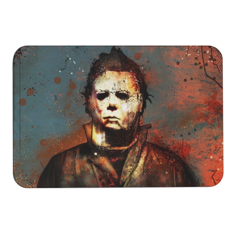 Michael Myers Film Diatom Mud Mat Non Slip Soft Floor Rugs Doormat ...