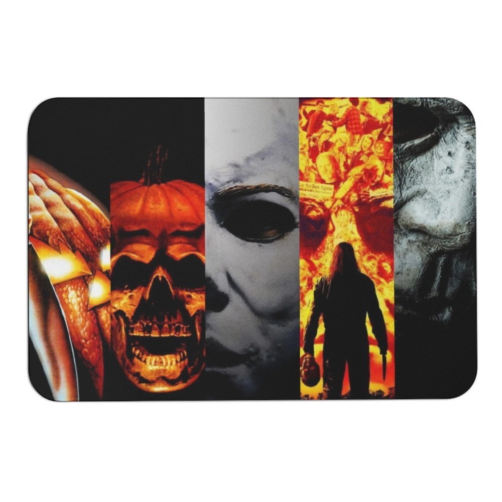 Michael Myers Film Diatom Mud Mat Non Slip Soft Floor Rugs Doormat ...