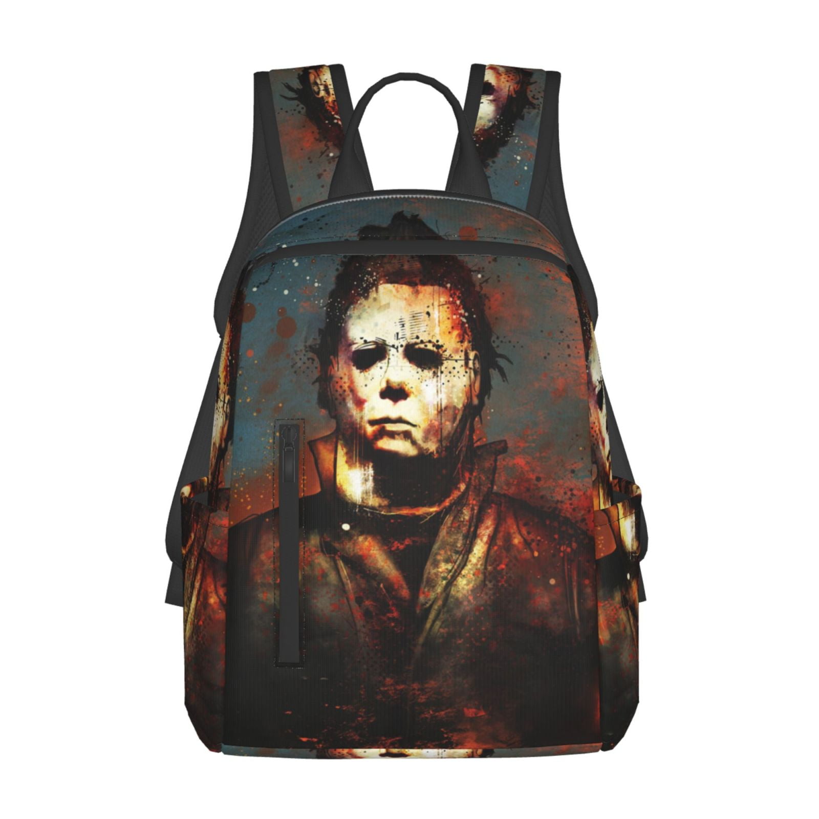 Michael Myers Film Lightweight Backpack Student Bookbag School Bag ...