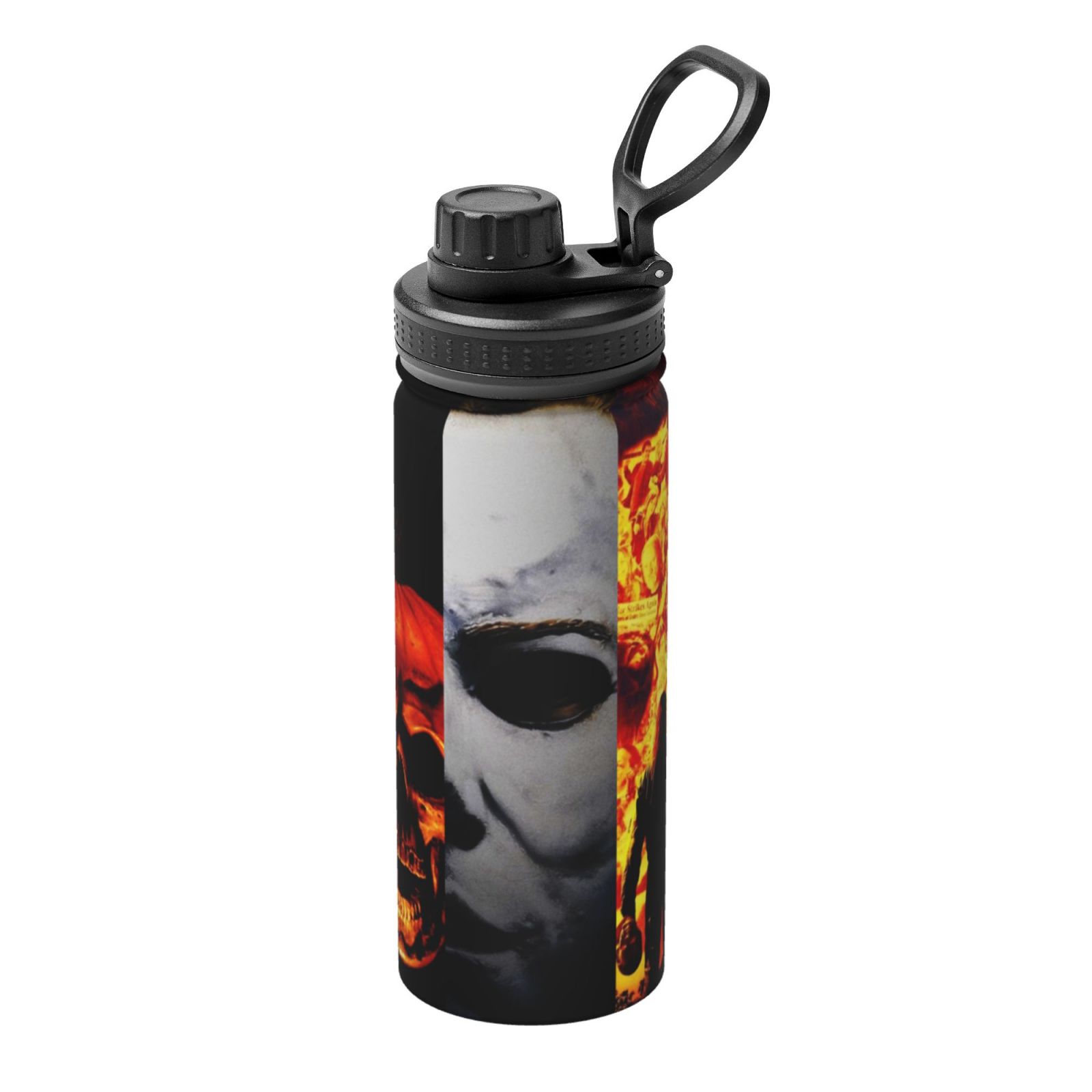 Michael Myers Film Unisex Sports Insulated Water Bottles Kettle ...