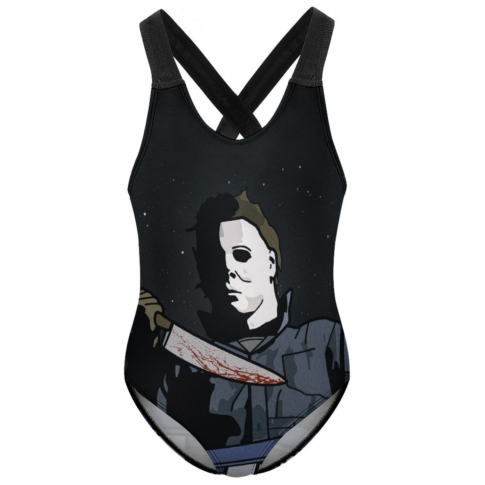 Michael Myers Girl's One-piece Swimsuit Summer Children's Beach ...