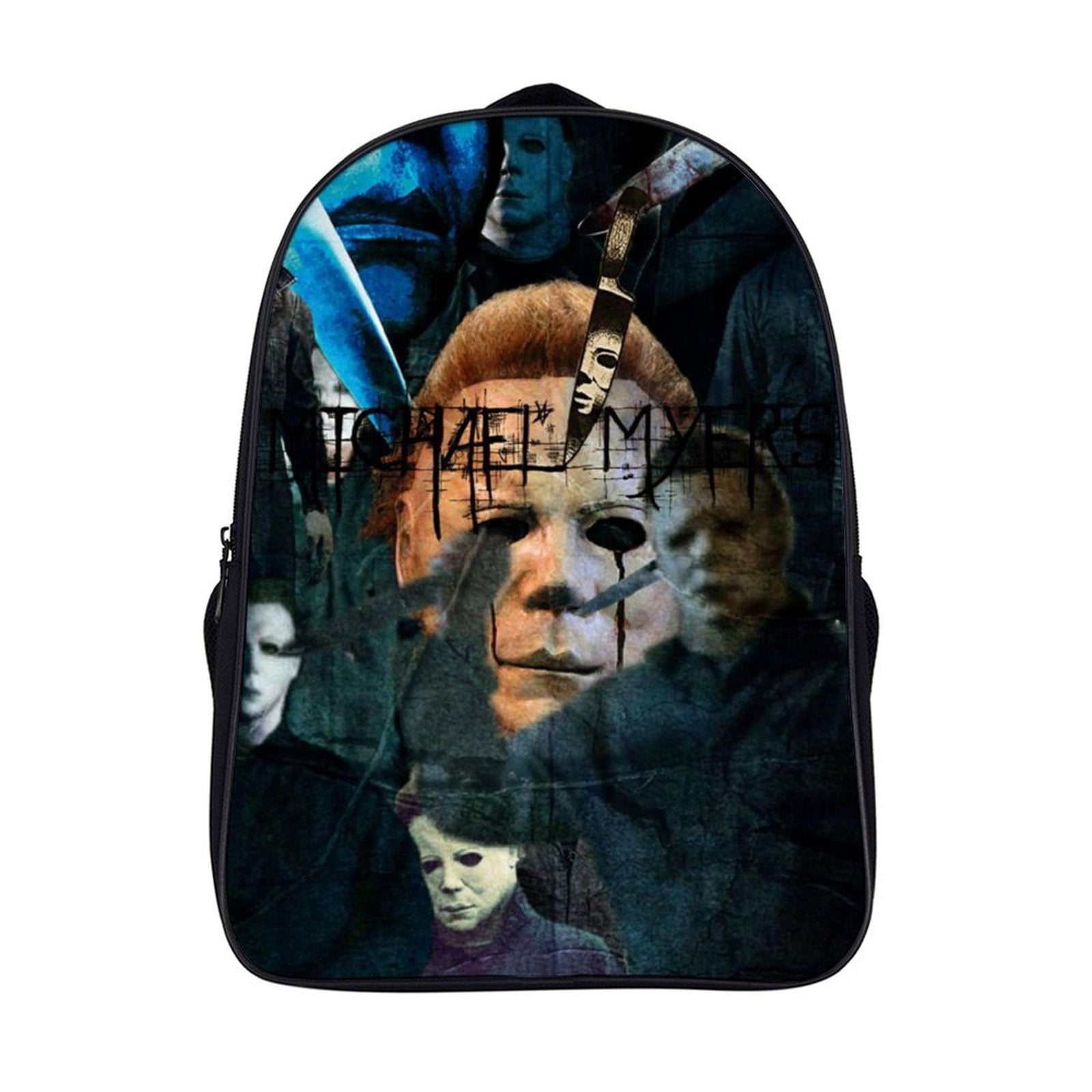 Michael Myers Halloween 16 Inch Backpack Book Bag Outdoor Daypack ...