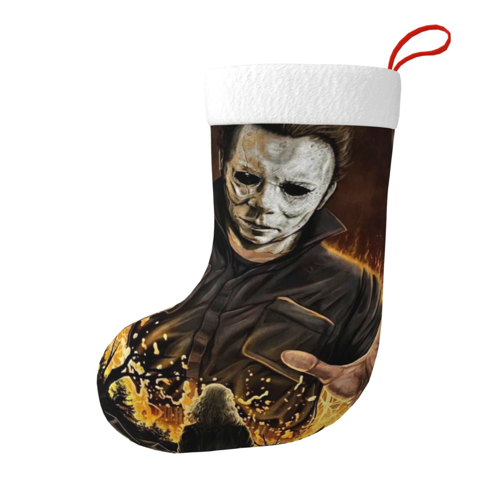 Michael Myers Halloween Christmas Stockings 17.7'' Xmas Stockings For ...