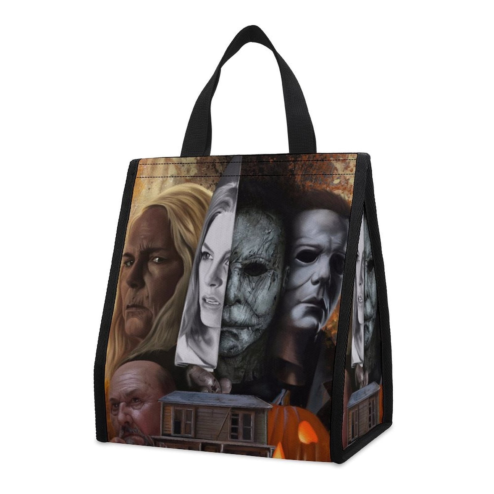 Michael Myers Halloween Film Folding Insulated Lunch Bag Portable ...