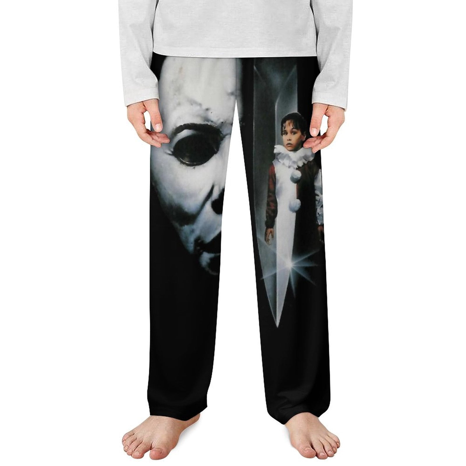 Michael Myers Halloween Horror Comfy Pajamas For Kids Cozy Lounge ...