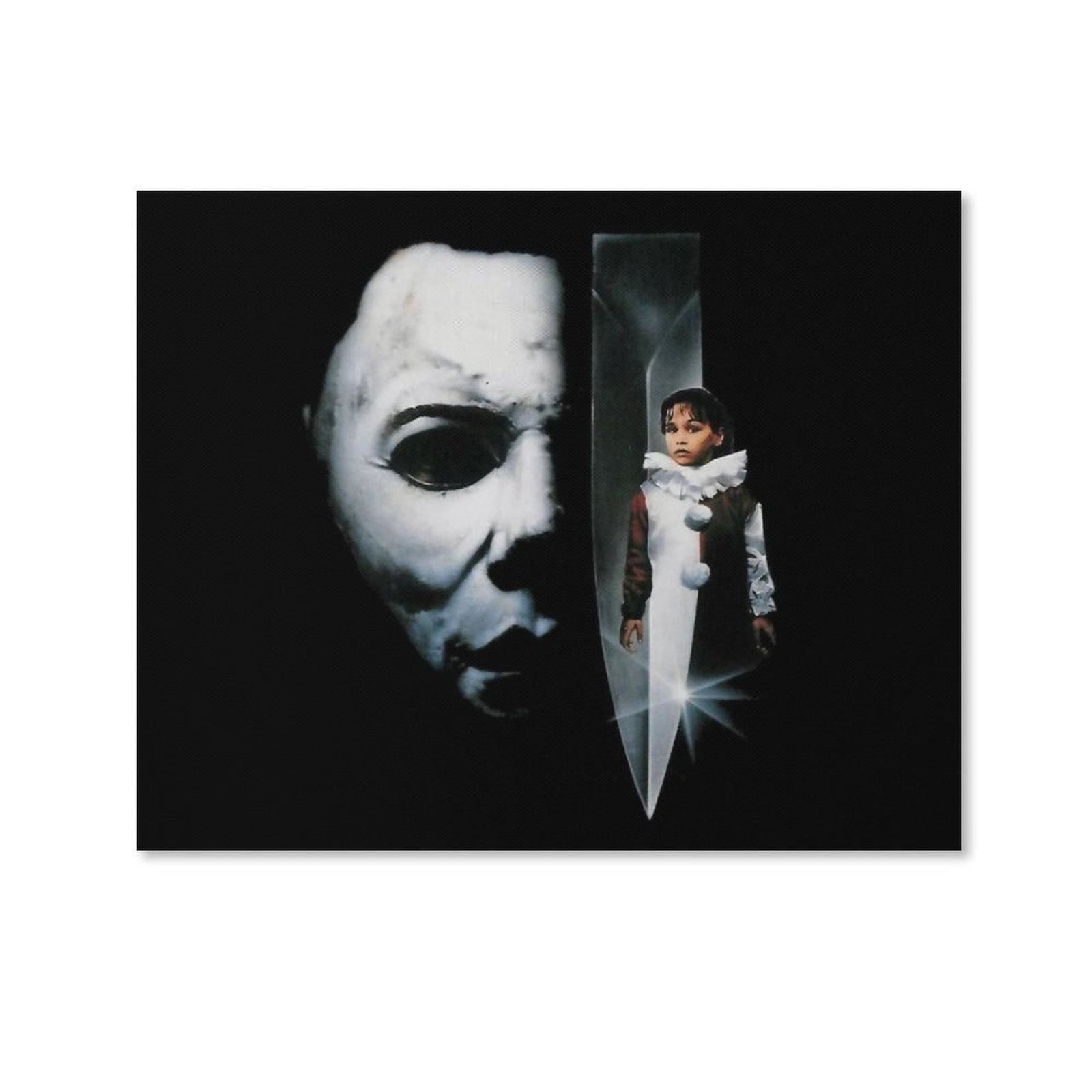 Michael Myers Halloween Horror Decorative Painting Canvas Wall Poster ...