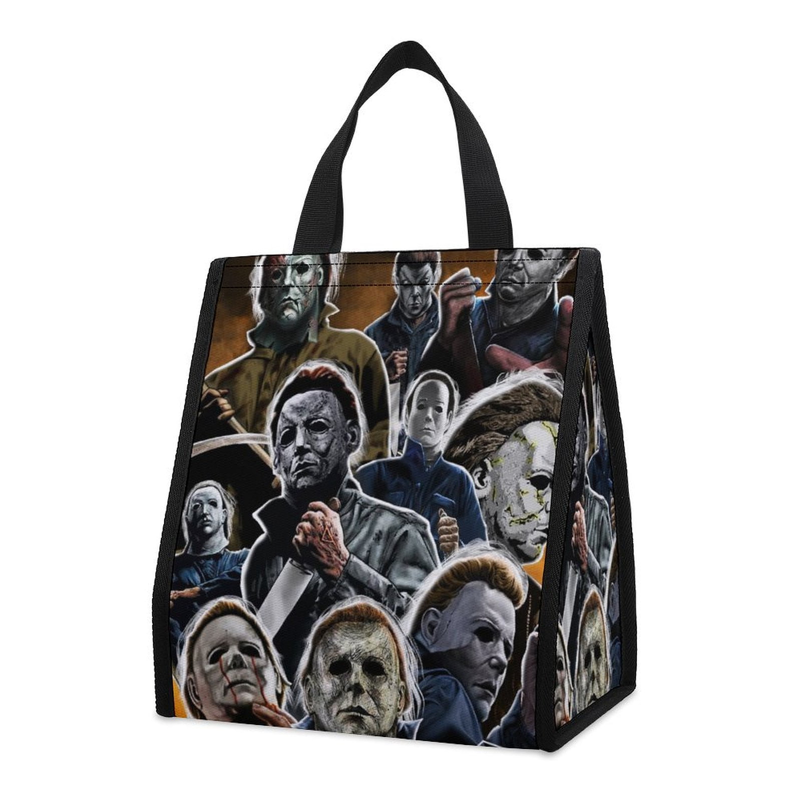 Michael Myers Halloween Lunch Bag Reusable Portable Lunch Tote Thermal ...