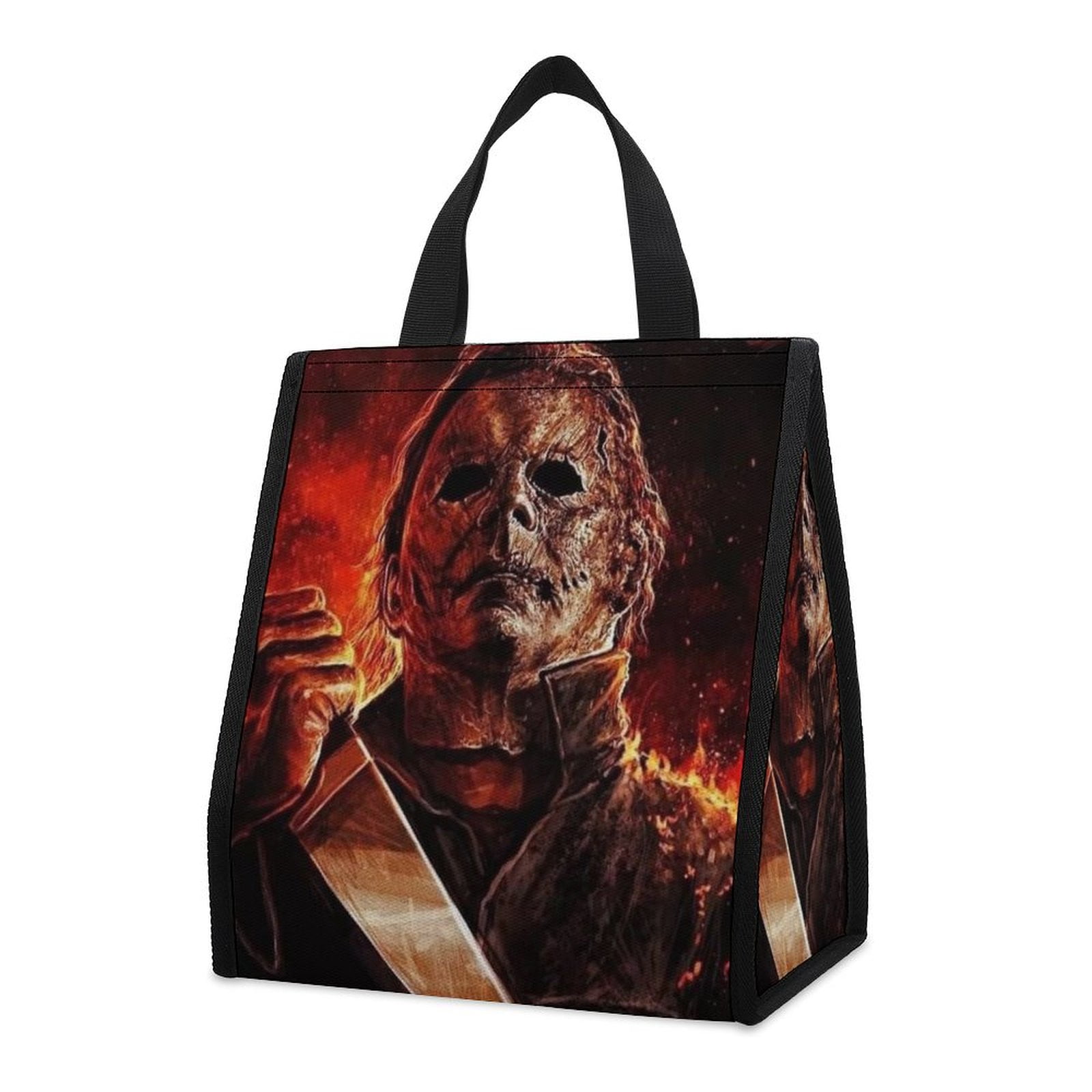 Michael Myers Halloween Lunch Bag Reusable Portable Lunch Tote Thermal ...