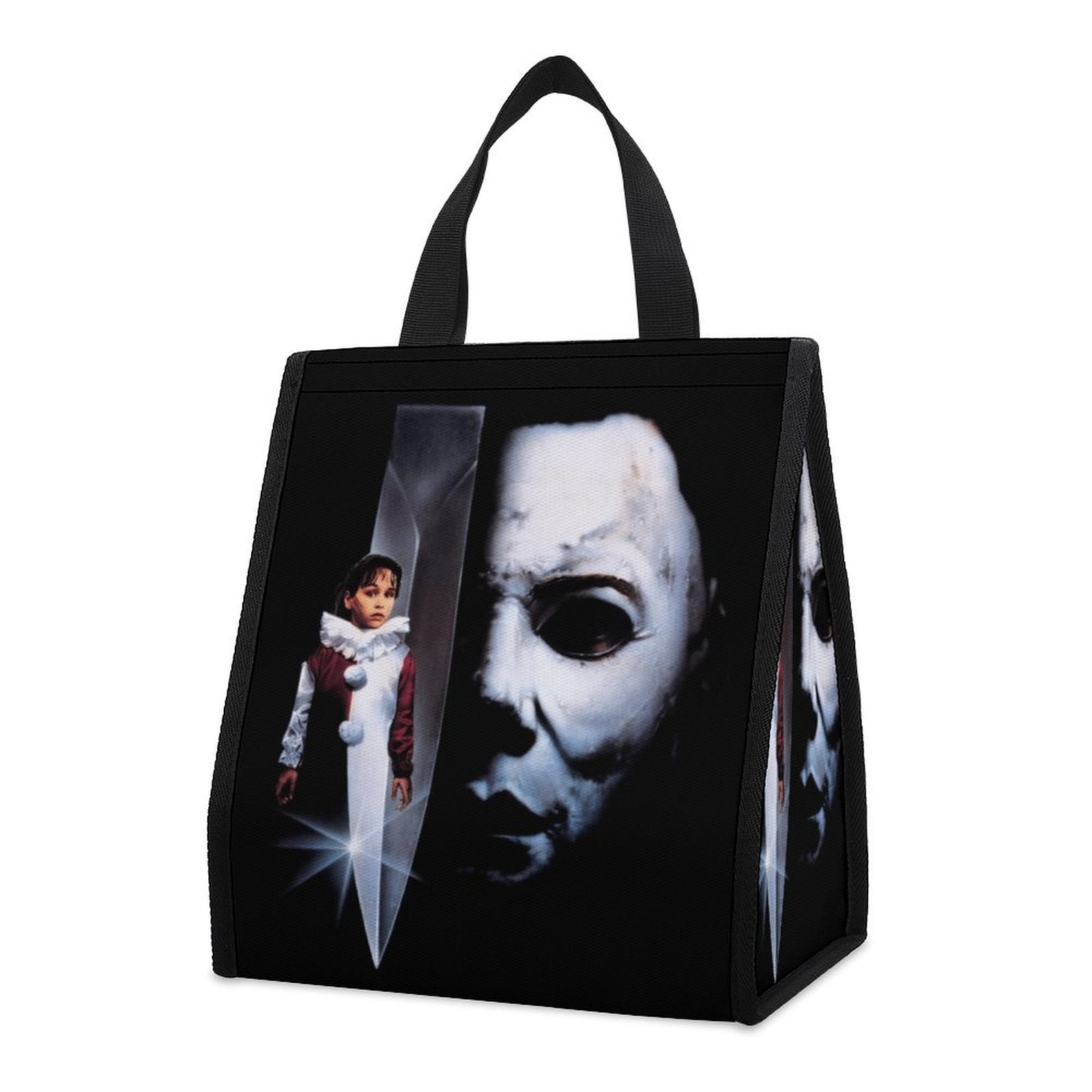 Michael Myers Halloween Lunch Bag Reusable Portable Lunch Tote Thermal ...