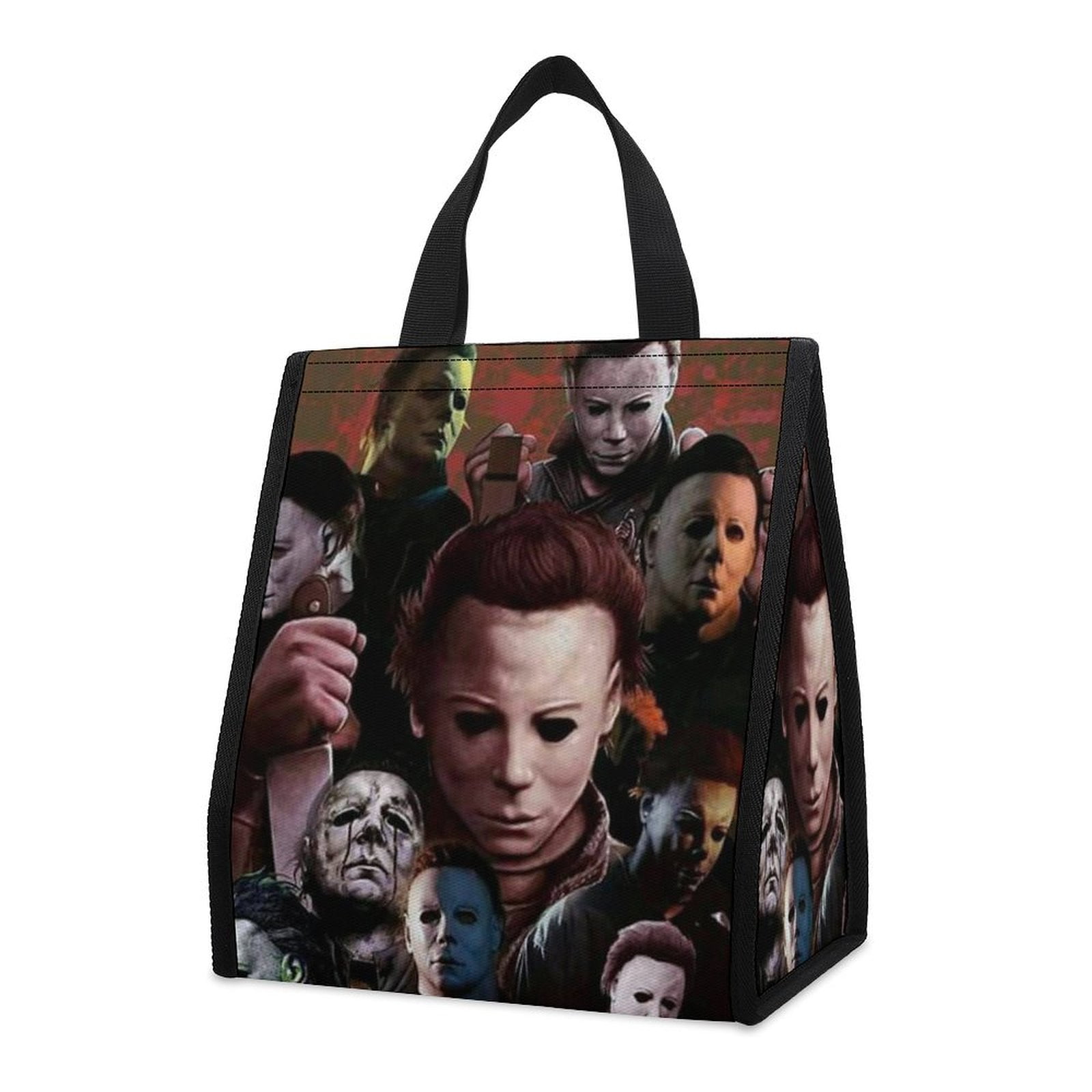 Michael Myers Halloween Lunch Bag Reusable Portable Lunch Tote Thermal ...