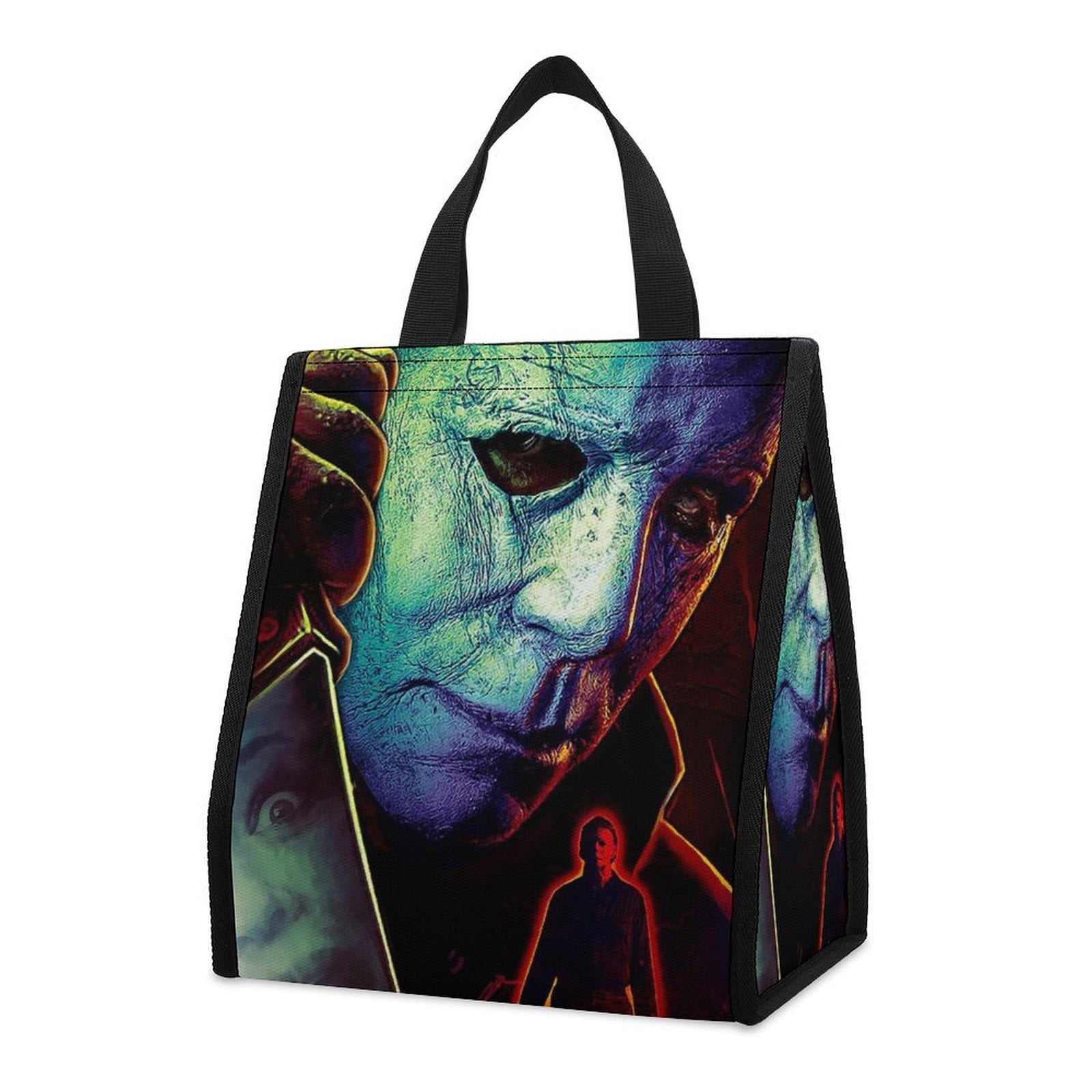 Michael Myers Halloween Lunch Bag Reusable Portable Lunch Tote Thermal ...