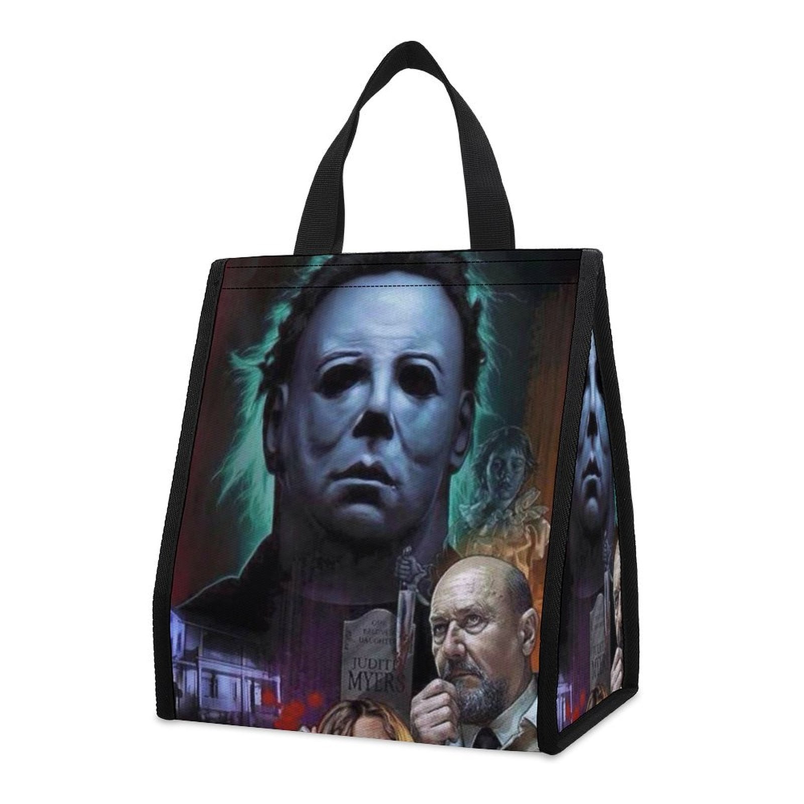 Michael Myers Halloween Lunch Bag Reusable Portable Lunch Tote Thermal ...