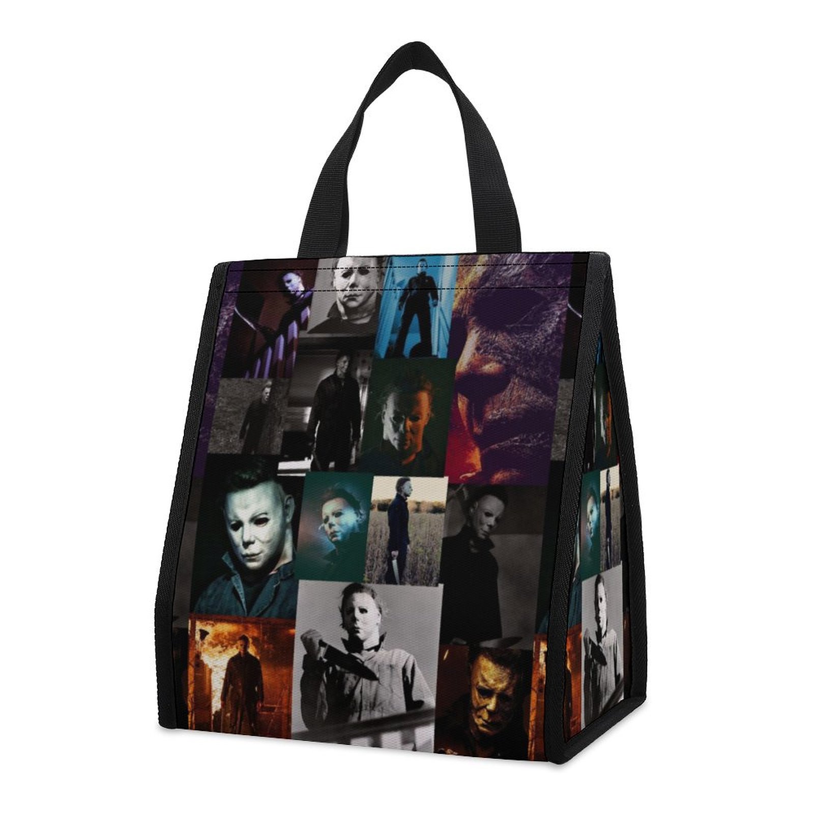 Michael Myers Halloween Lunch Bag Reusable Portable Lunch Tote Thermal ...