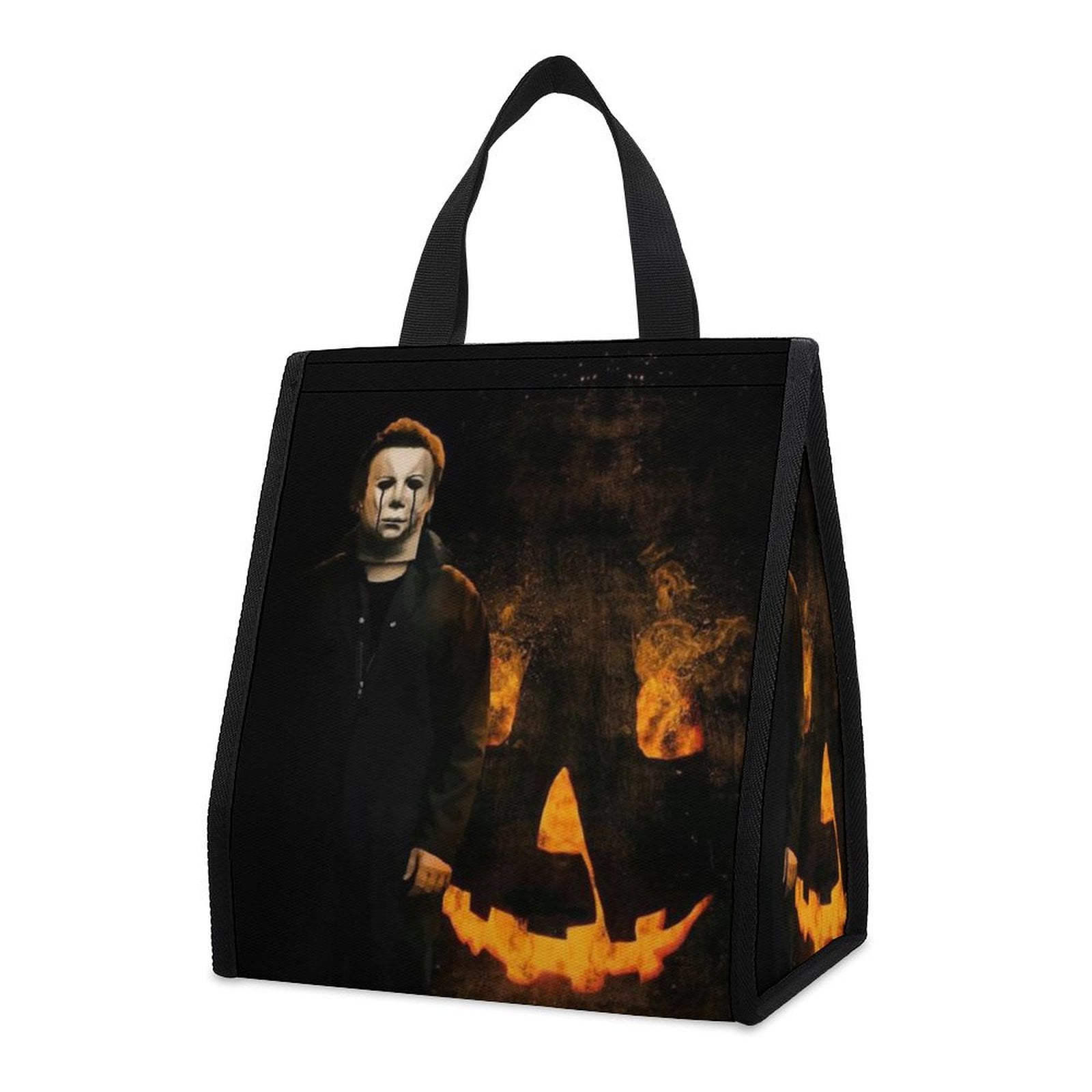 Michael Myers Halloween Lunch Bag Reusable Portable Lunch Tote Thermal ...