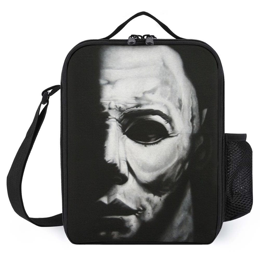 Michael Myers Halloween Lunch Bags Shoulder Bag Reusable Lunch-Box ...