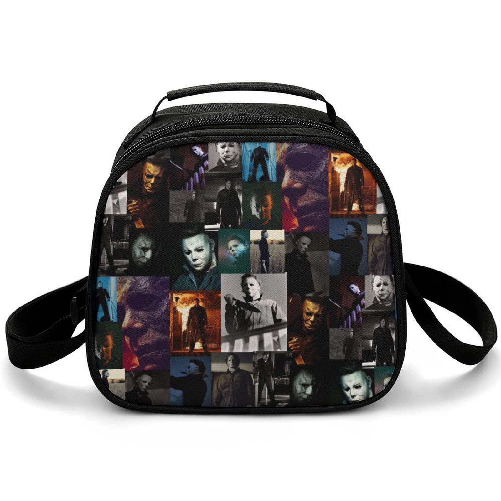 Michael Myers Halloween Lunch Tote Bags Thermal Insulated Lunch Box ...