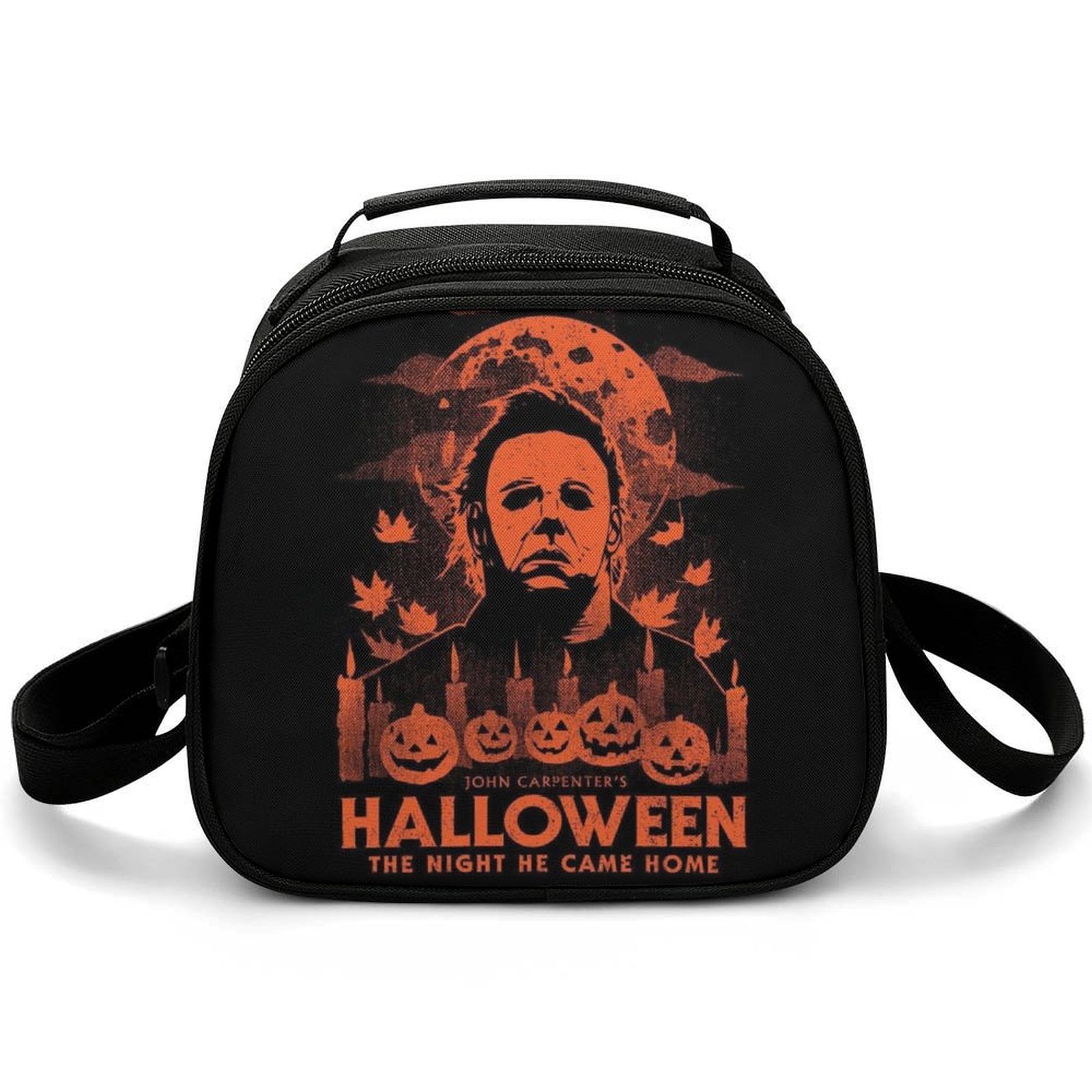 Michael Myers Halloween Lunch Tote Bags Thermal Insulated Lunch Box ...